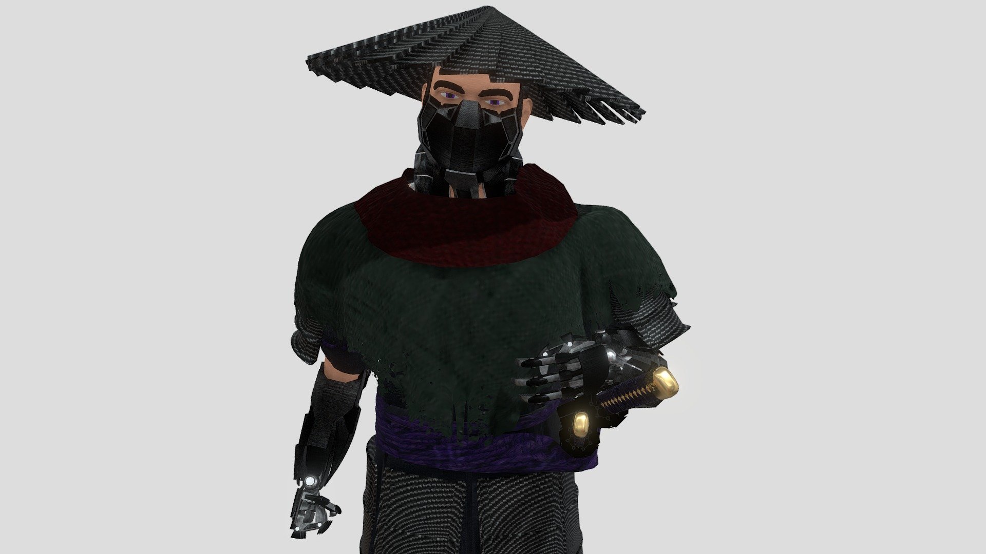 Ronin / Ронин - 3D model by Meansai [1a41904] - Sketchfab