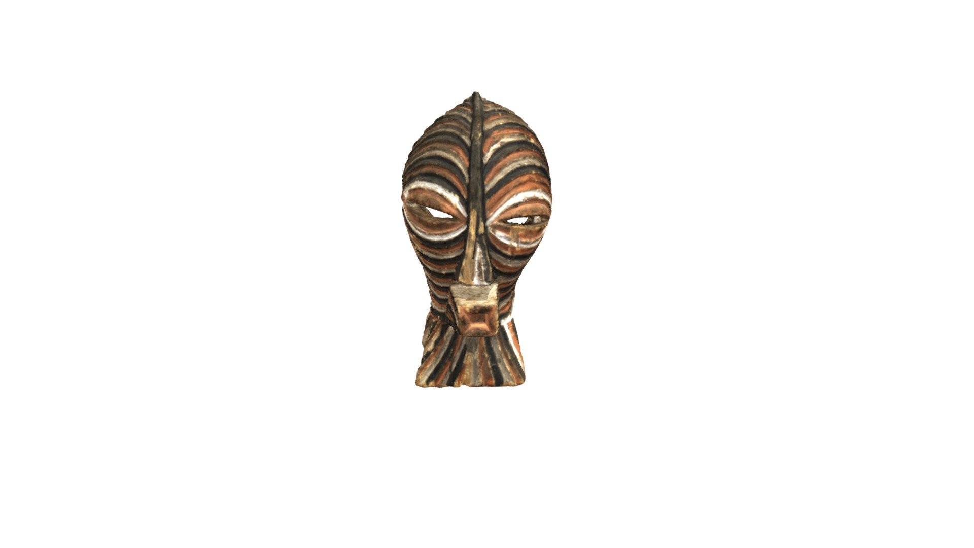 Songe Wood Face Mask - Download Free 3D model by African-American ...