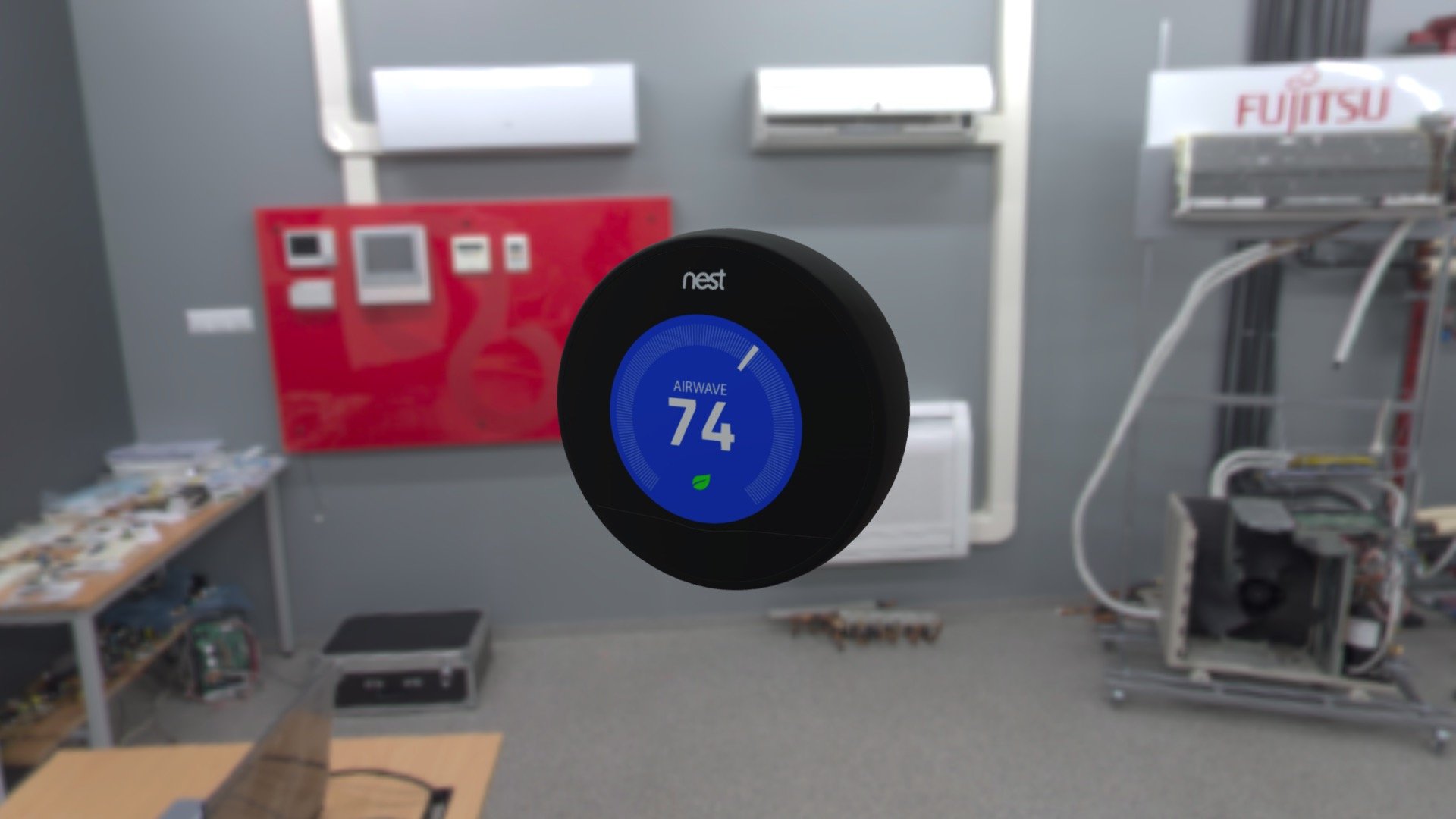 Nest Thermostat - 3D model by Gadget Flow (@gadgetflow) [1a42fe7 ...