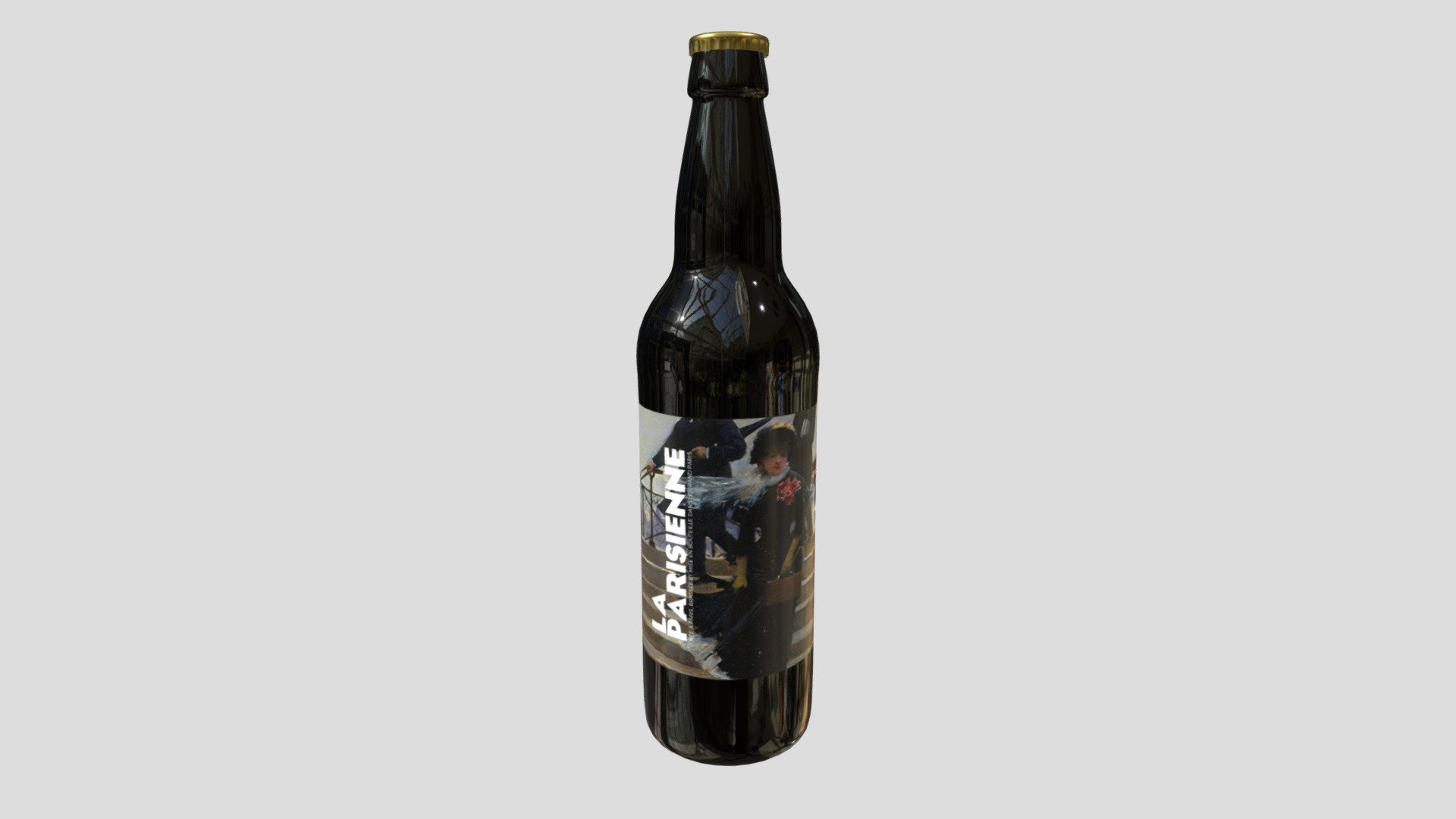 beer 3d - 3D model by frnd [1a44db1] - Sketchfab