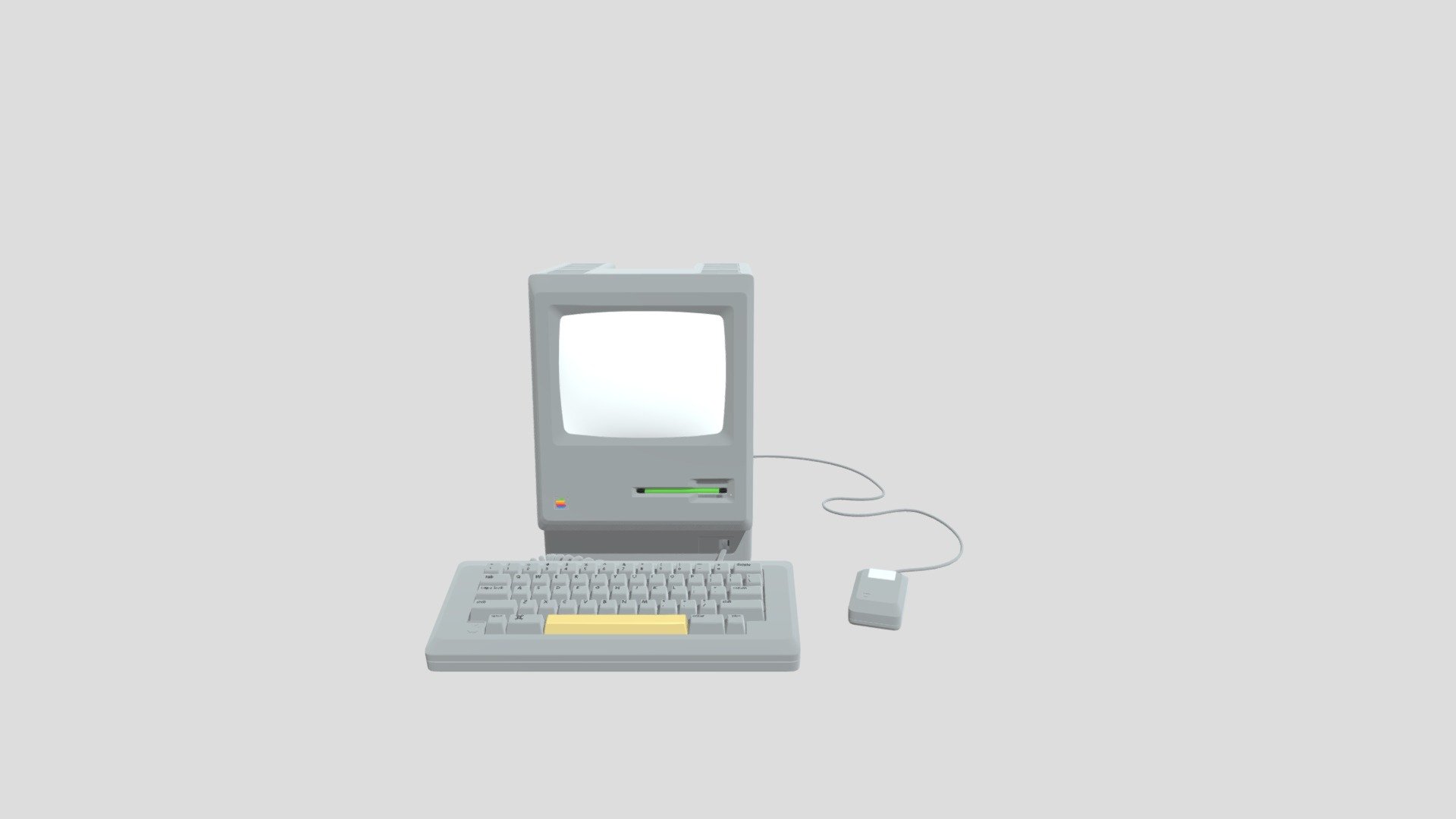 Apple Macintosh kompyuteri - 3D model by atamuratov230189 [1a461ef ...