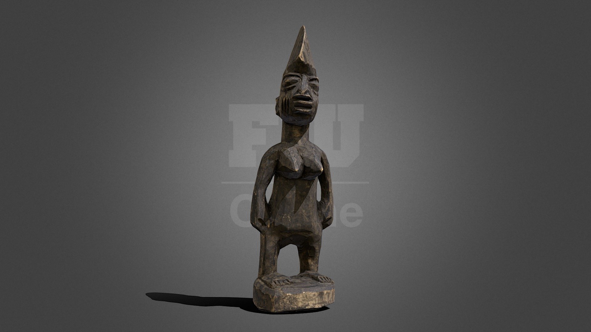 Female Figure Artifact - 3D model by FIUonline [1a477d8] - Sketchfab
