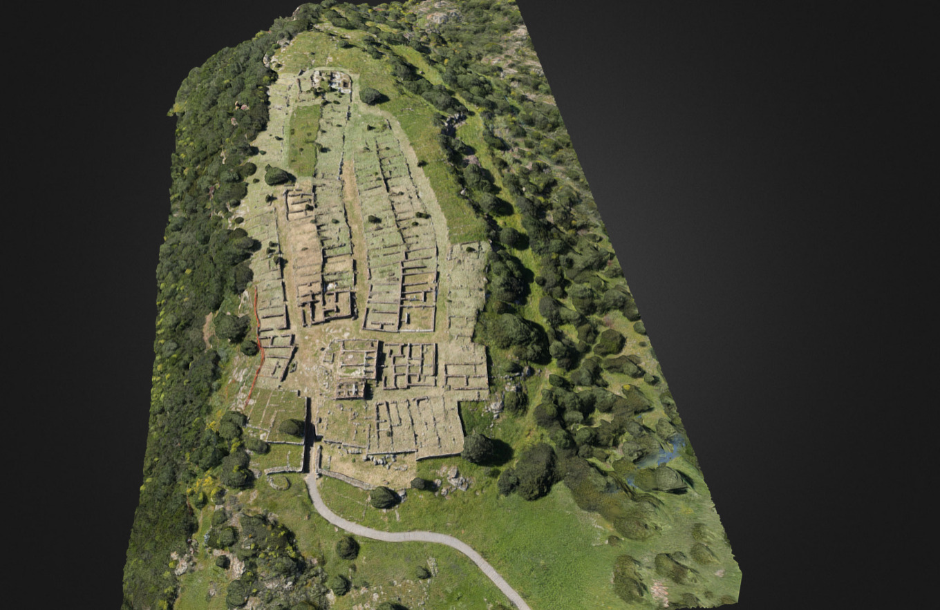 Monte Sirai - Caronia (CI) - 3D model by Museo Archeologico Nazionale ...