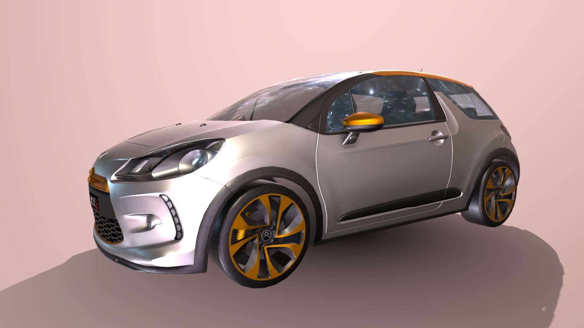 Asphalt 8 - Citroën DS3 Racing - Download Free 3D model by ...