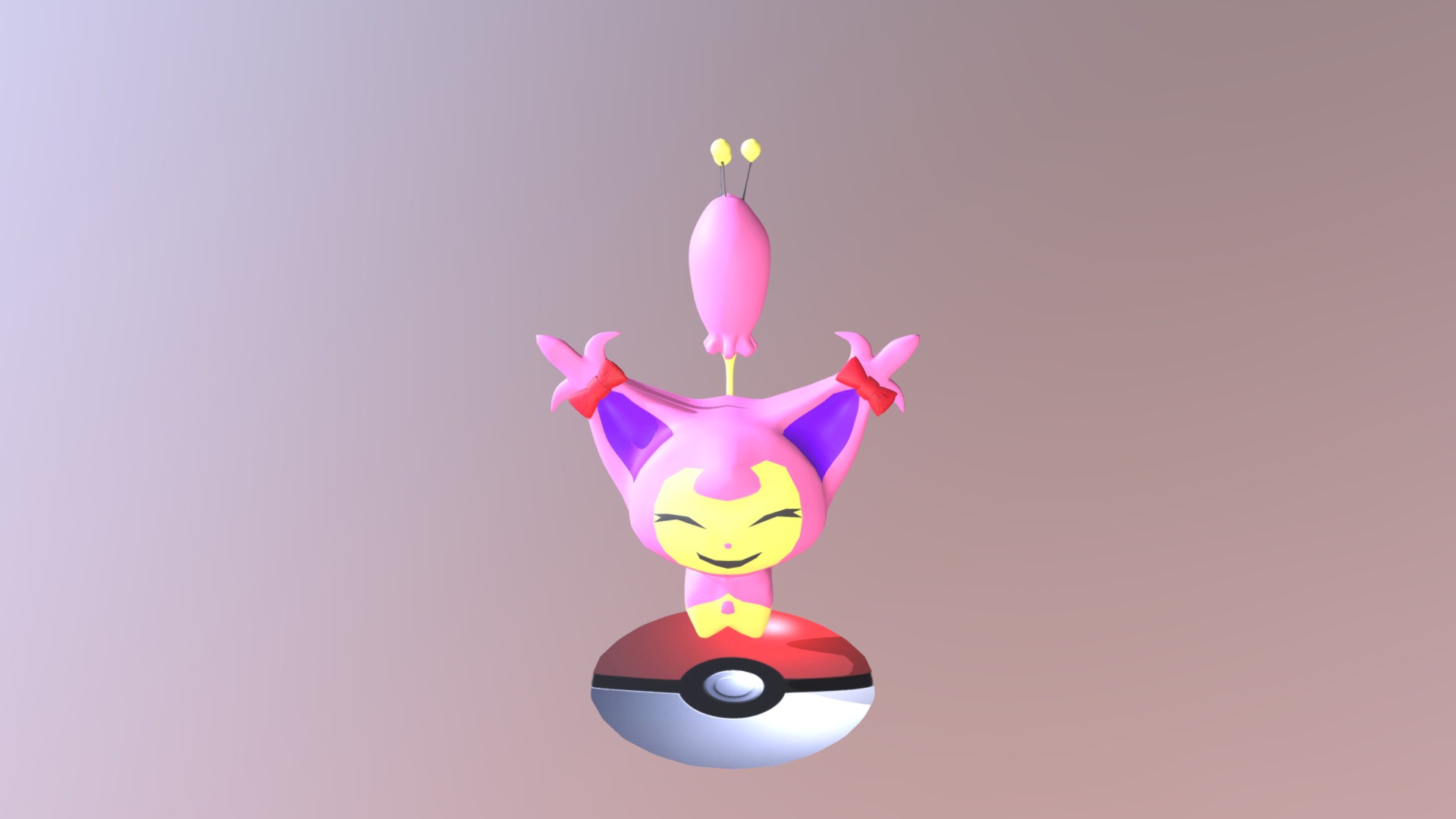 Skitty - 3D model by watary__ [1a4a063] - Sketchfab