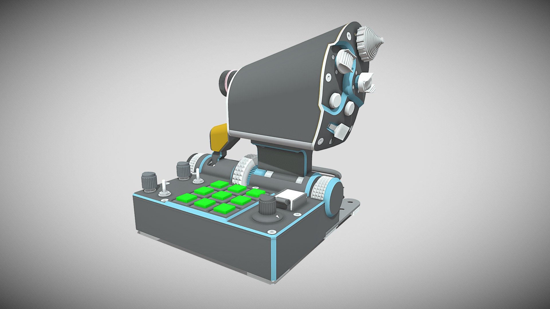 DIY Throttle Ver 84.5 - 3D model by Noah.Massimo [1a4a3d2] - Sketchfab