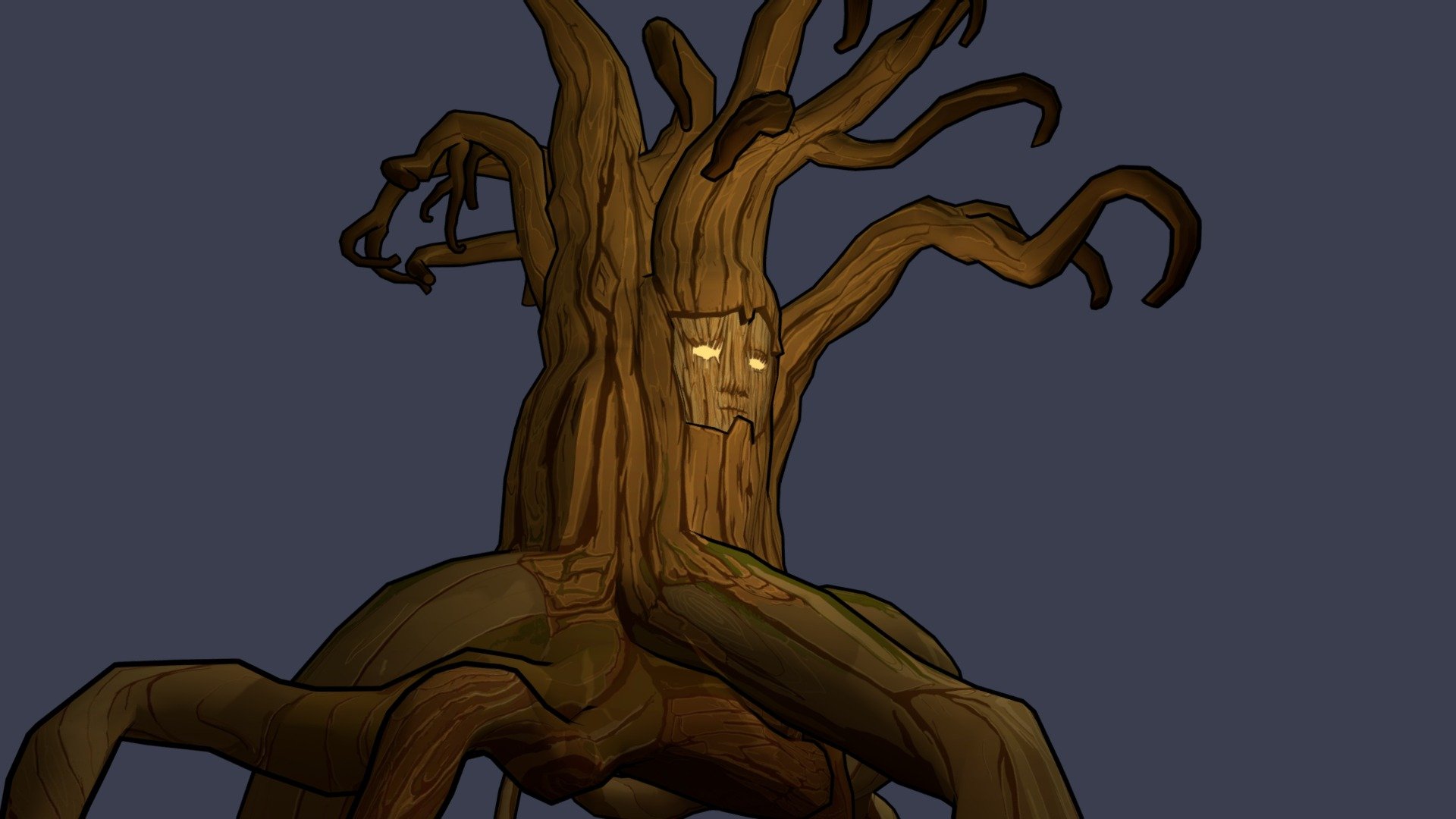 stylized tree - 3D model by Nik Kozzlove (@nik_kozzlove) [1a4a58a ...