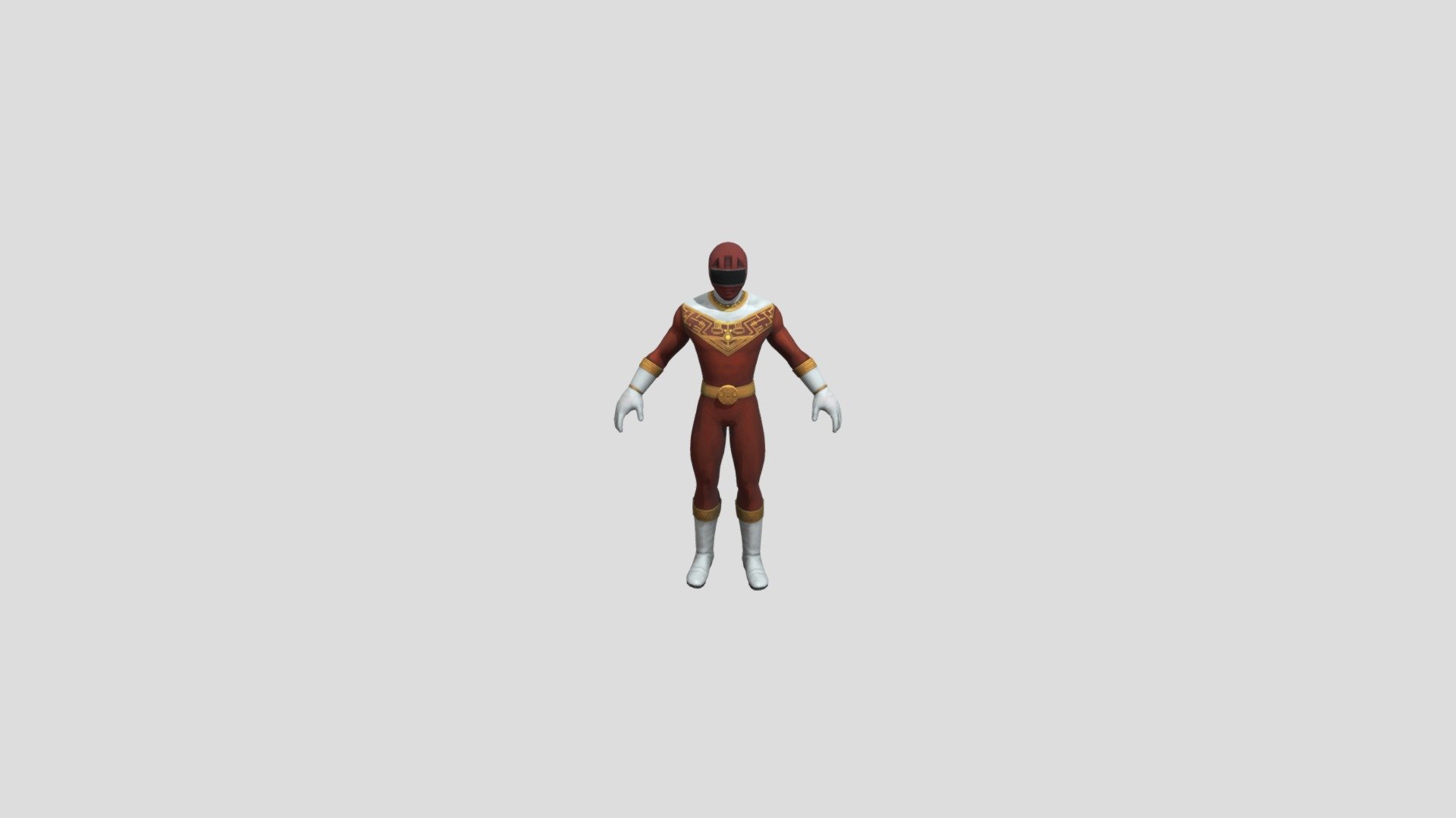 Red Power Ranger - Download Free 3D model by shreyhaldkar0 [1a4b0fe ...