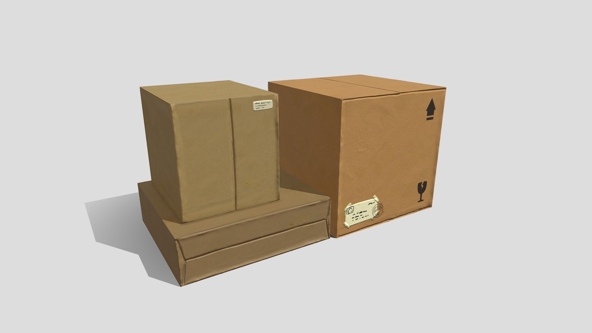 Toon Storage Boxes - Buy Royalty Free 3D model by OfficialBytes ...