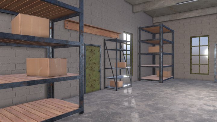 Warehouse 3D models - Sketchfab
