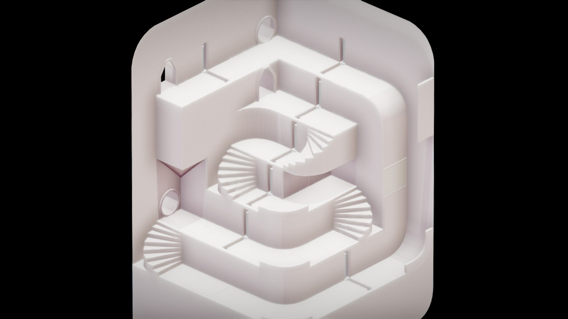 Game Level Design - 3D model by yilgor [1a4e12f] - Sketchfab