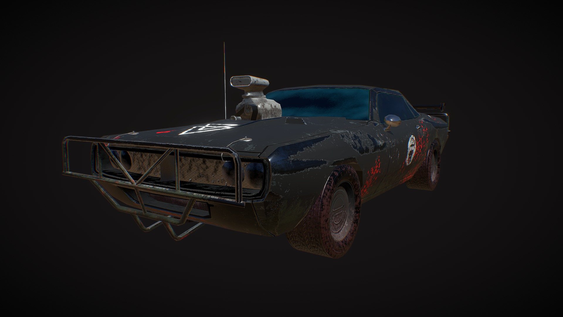 SURVIVOR CAR ( concept ) - 3D model by Vignesh.Arulmani [1a512e7 ...