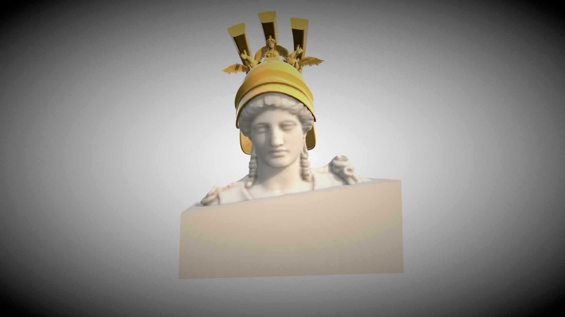 The Parthenon in 3D | Athenas' Helmet - 3D model by iPedia [1a524f6 ...