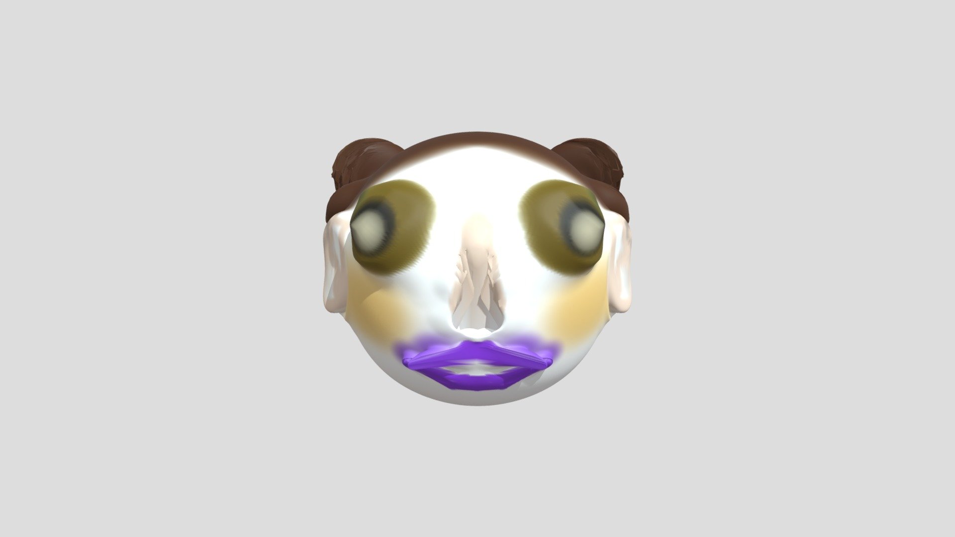 Happy Face - Download Free 3D model by Digital Media Lab ...