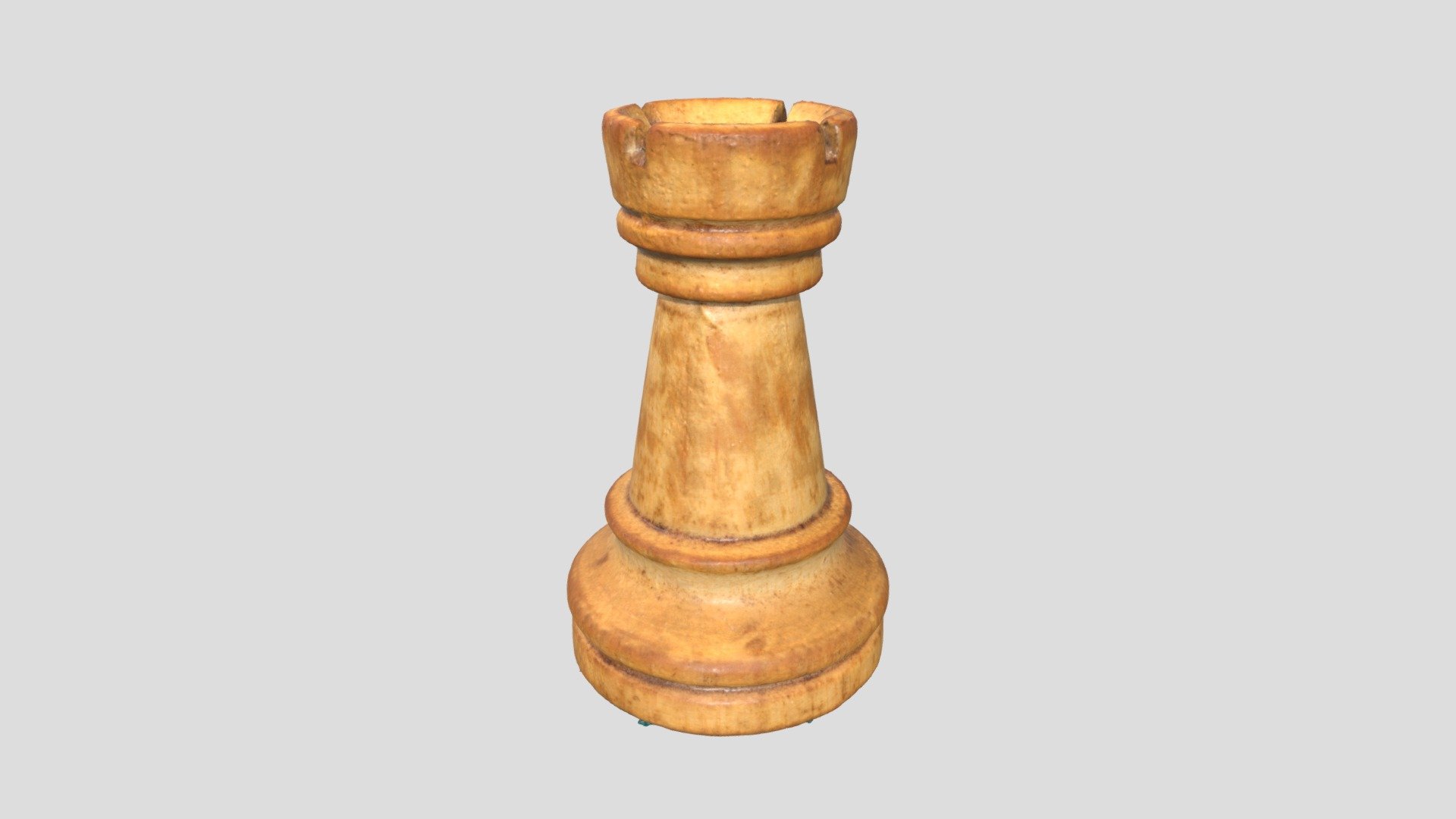 White Rook chess piece - 3D model by ISavic [1a5493c] - Sketchfab