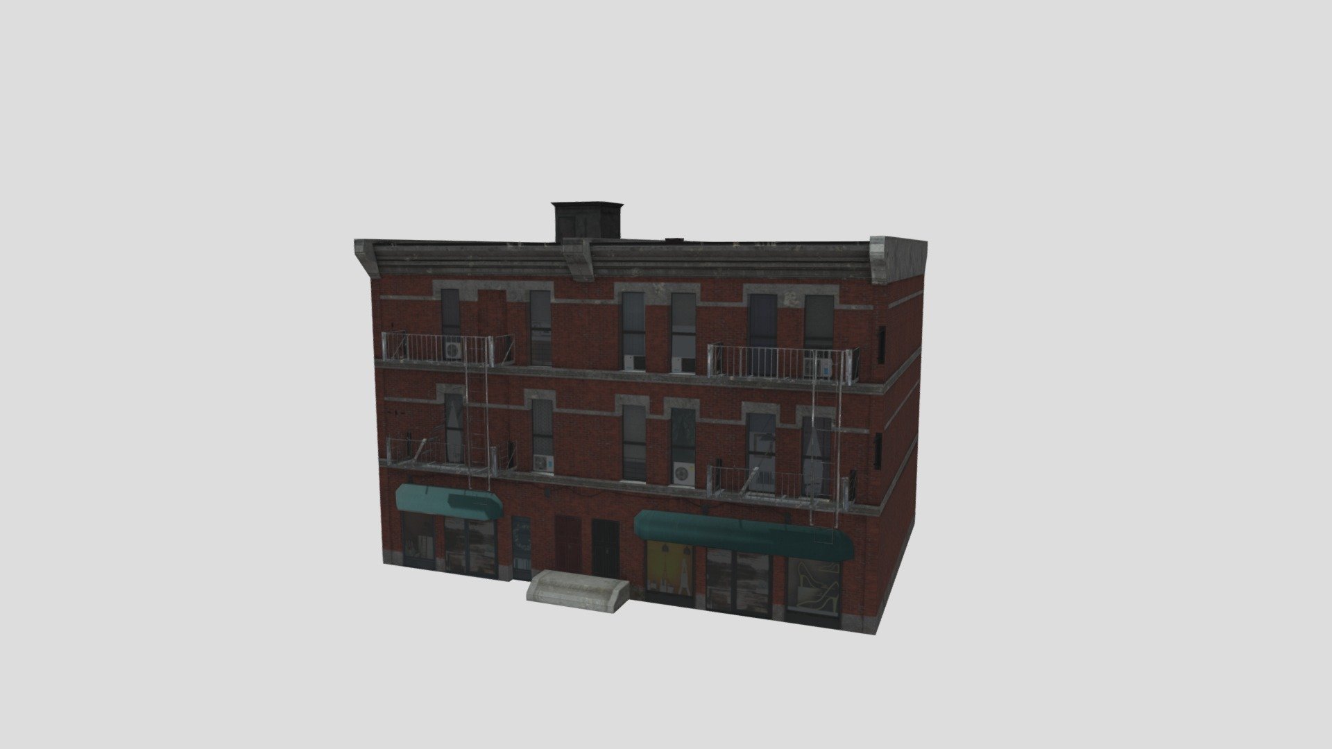 Building 2 AM234 Archmodel - Buy Royalty Free 3D model by Evermotion ...