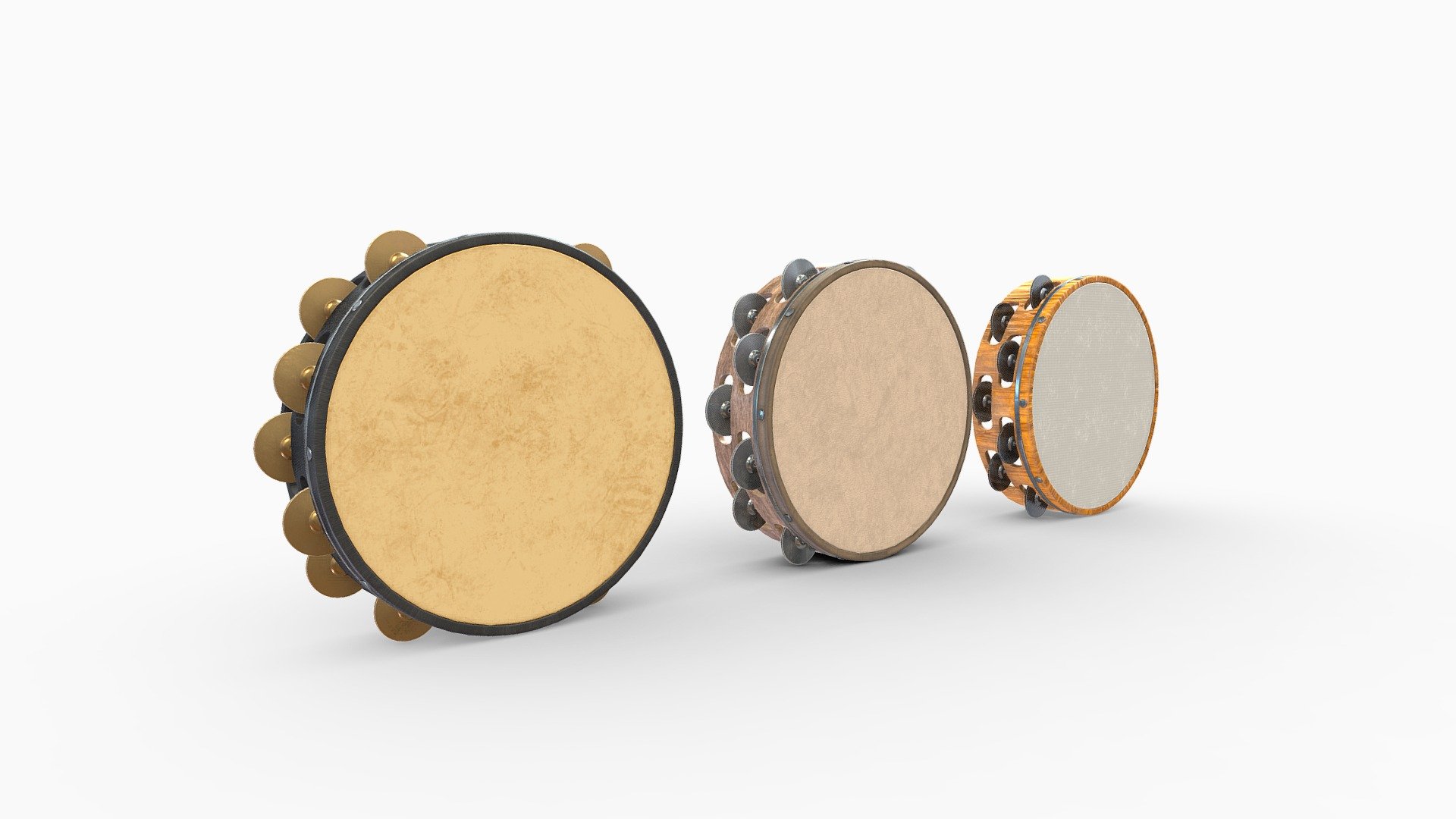 Wood Tambourine - 3D model by red-polygon [1a56671] - Sketchfab
