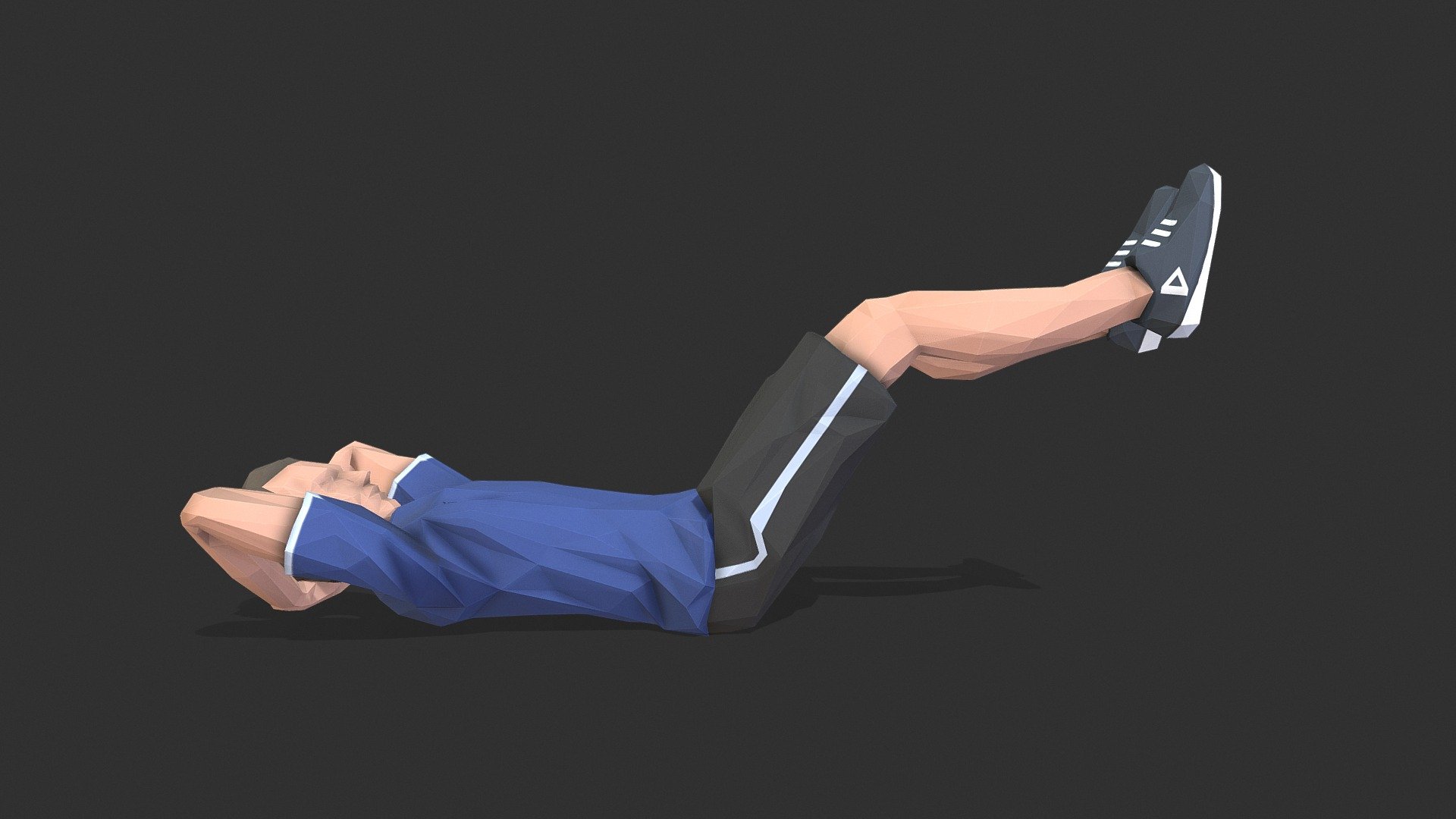 Crunch Exercise - Buy Royalty Free 3D model by danielmikulik [1a570be ...