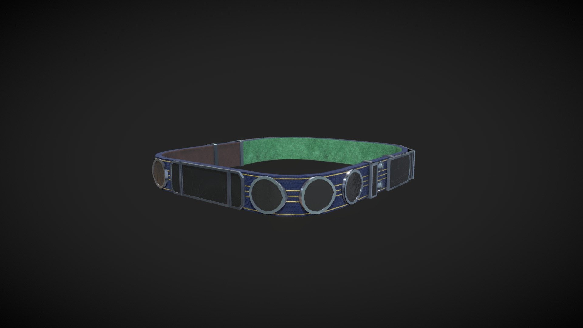 흑각대 黑角帶 Heug-gag-dai - 3D model by 사비나루 (@tav1379) [1a5787b] - Sketchfab