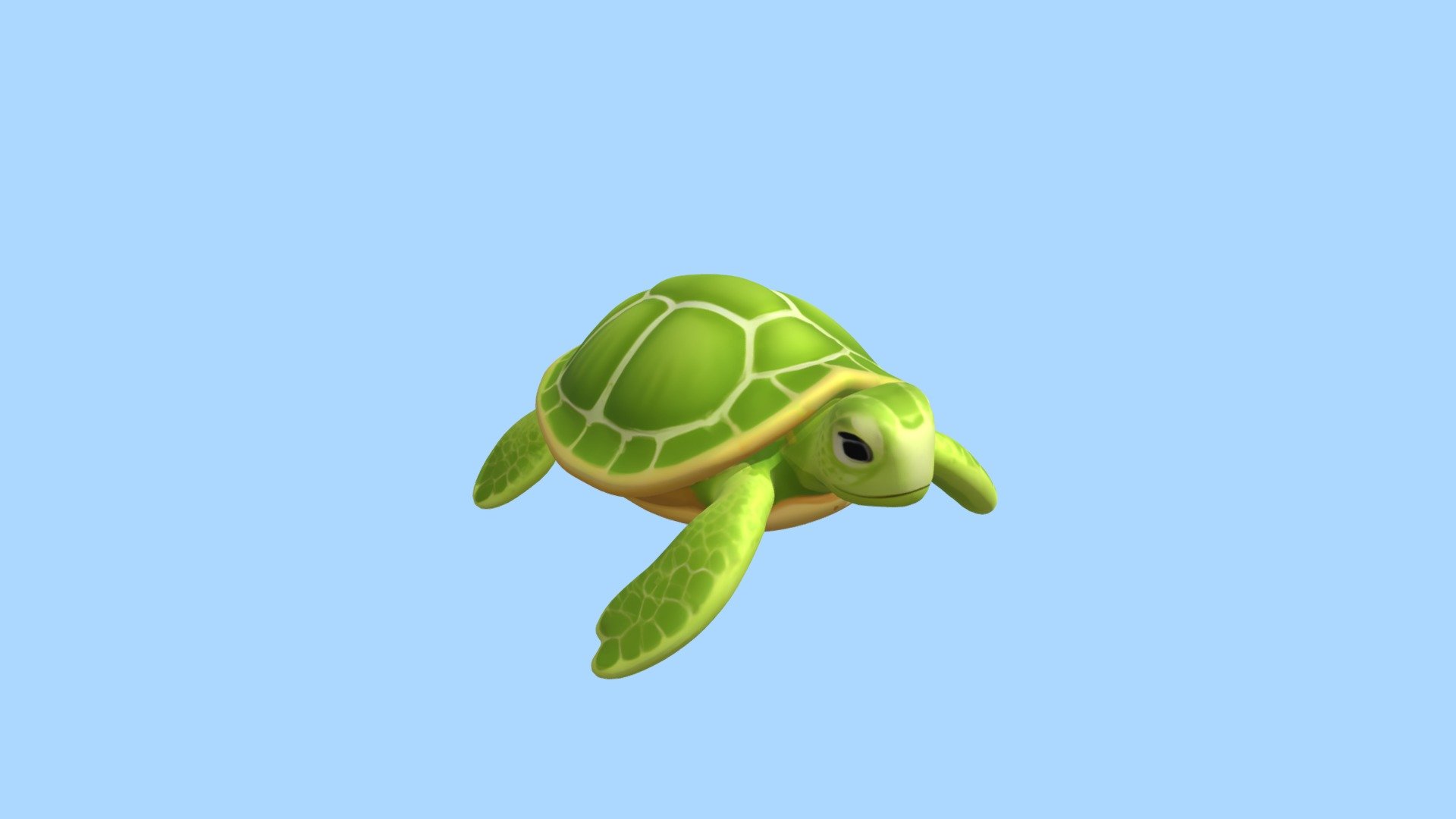 Cartoon Turtle - Buy Royalty Free 3D model by bahija3d [1a5939e ...