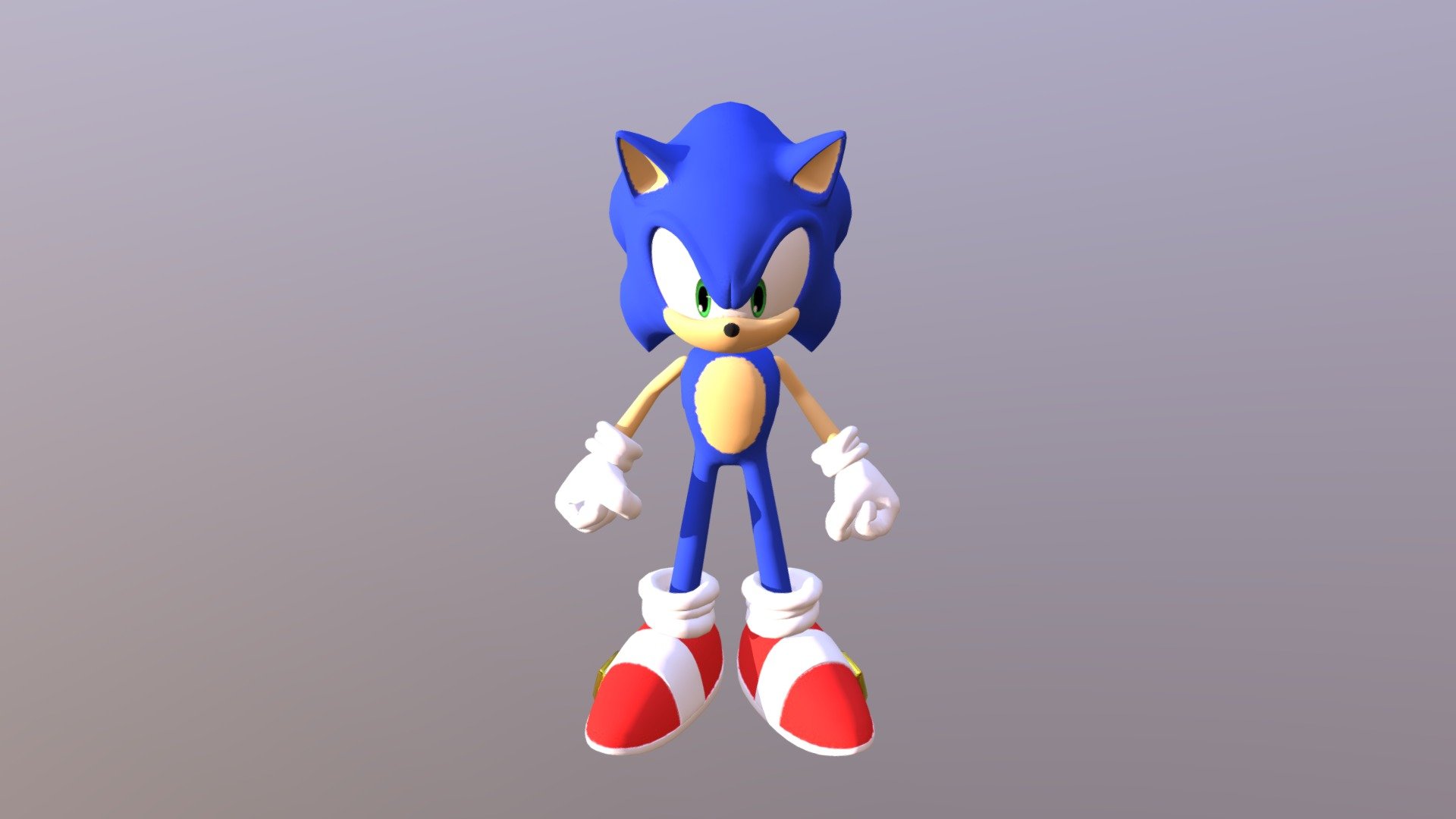 sonic - Download Free 3D model by Sonic (@mauimorehu) [1a5ac84] - Sketchfab