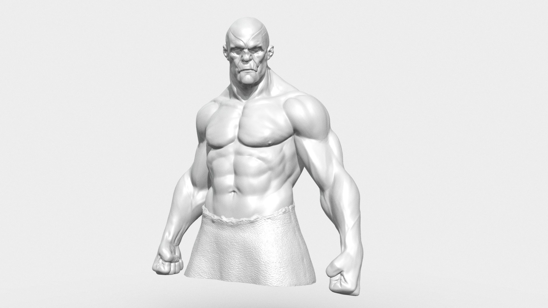 REALISTIC ORC FIGURE WITH BASE - Download Free 3D model by enestogay ...