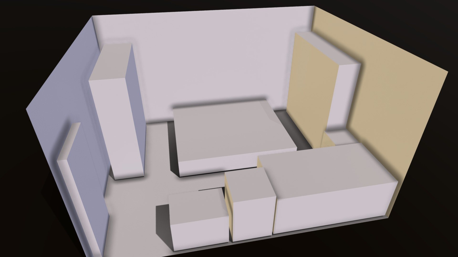 MyRoom blockout - 3D model by Arjan Snijders (@arjan_snijders) [1a5b202 ...
