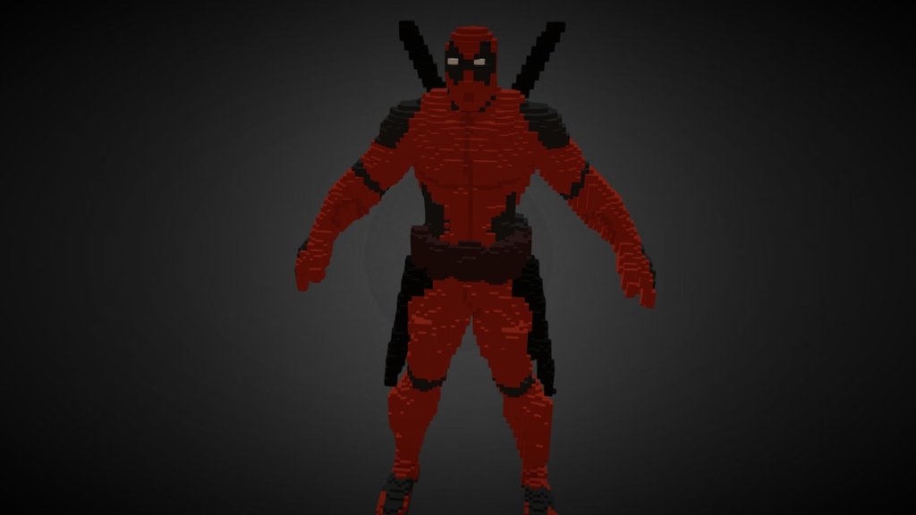 Deadpool - 3D model by dhaval.rana [1a5d677] - Sketchfab