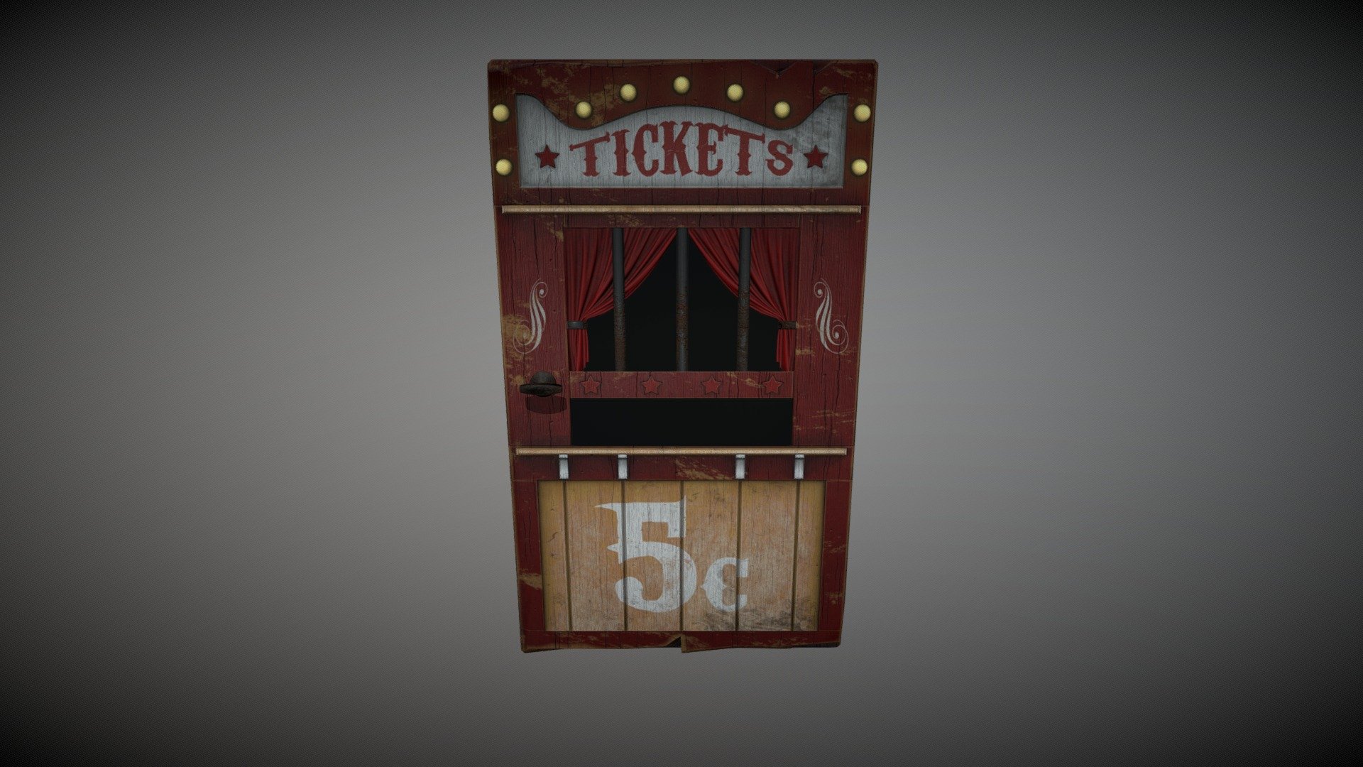 Ticket Booth Skin (Door) - 3D model by EvJes [1a61efd] - Sketchfab