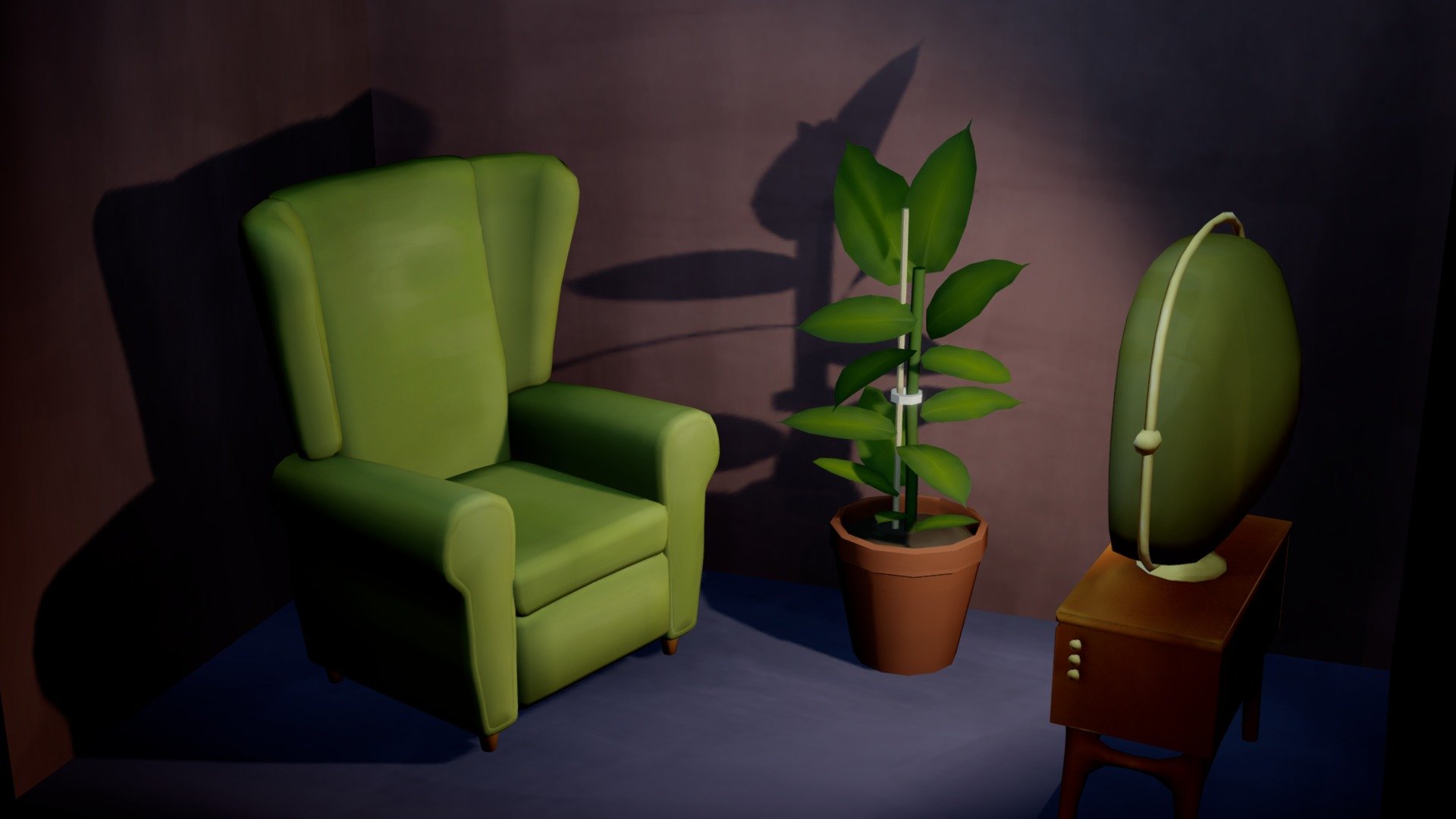 Room 213 - 3D model by ezginozpolat [1a6207b] - Sketchfab