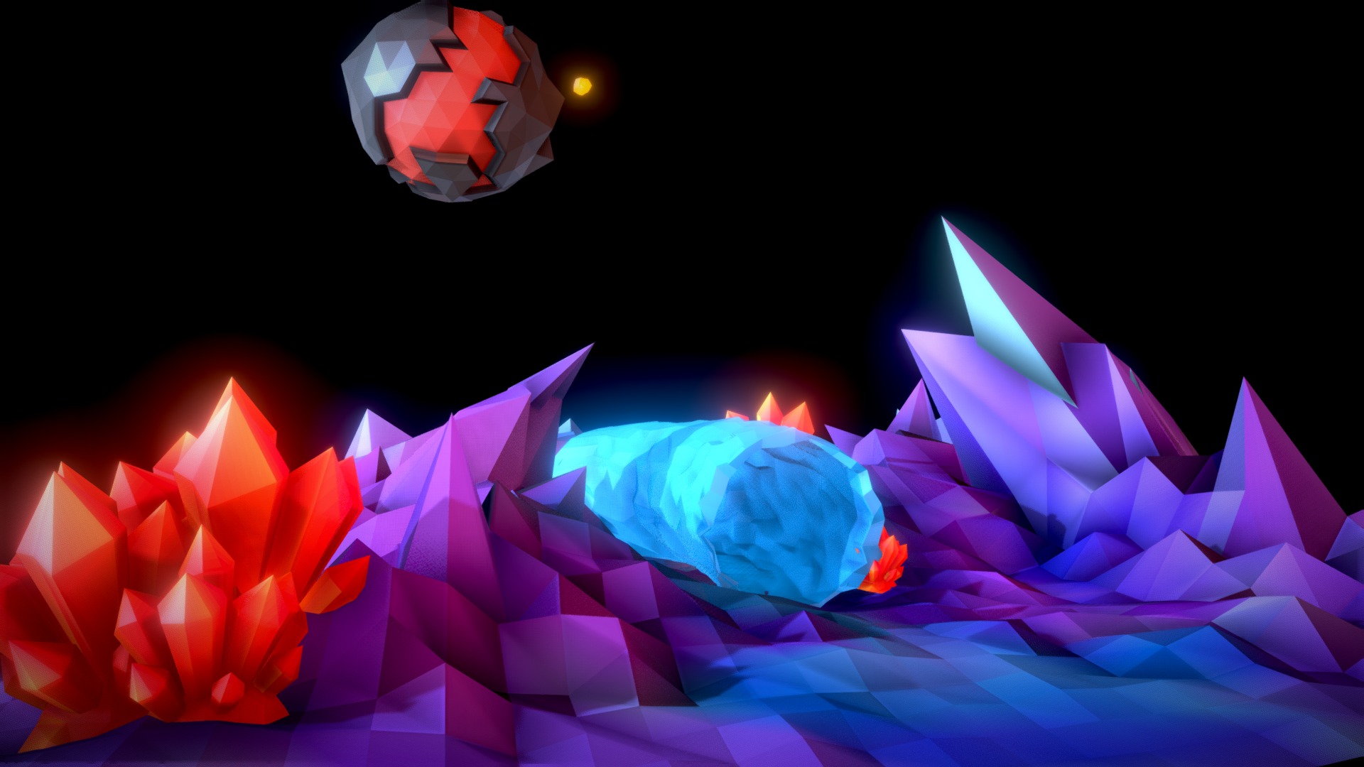 Environment Game Low Poly - 3D model by Juan.Ocampo [1a62298] - Sketchfab
