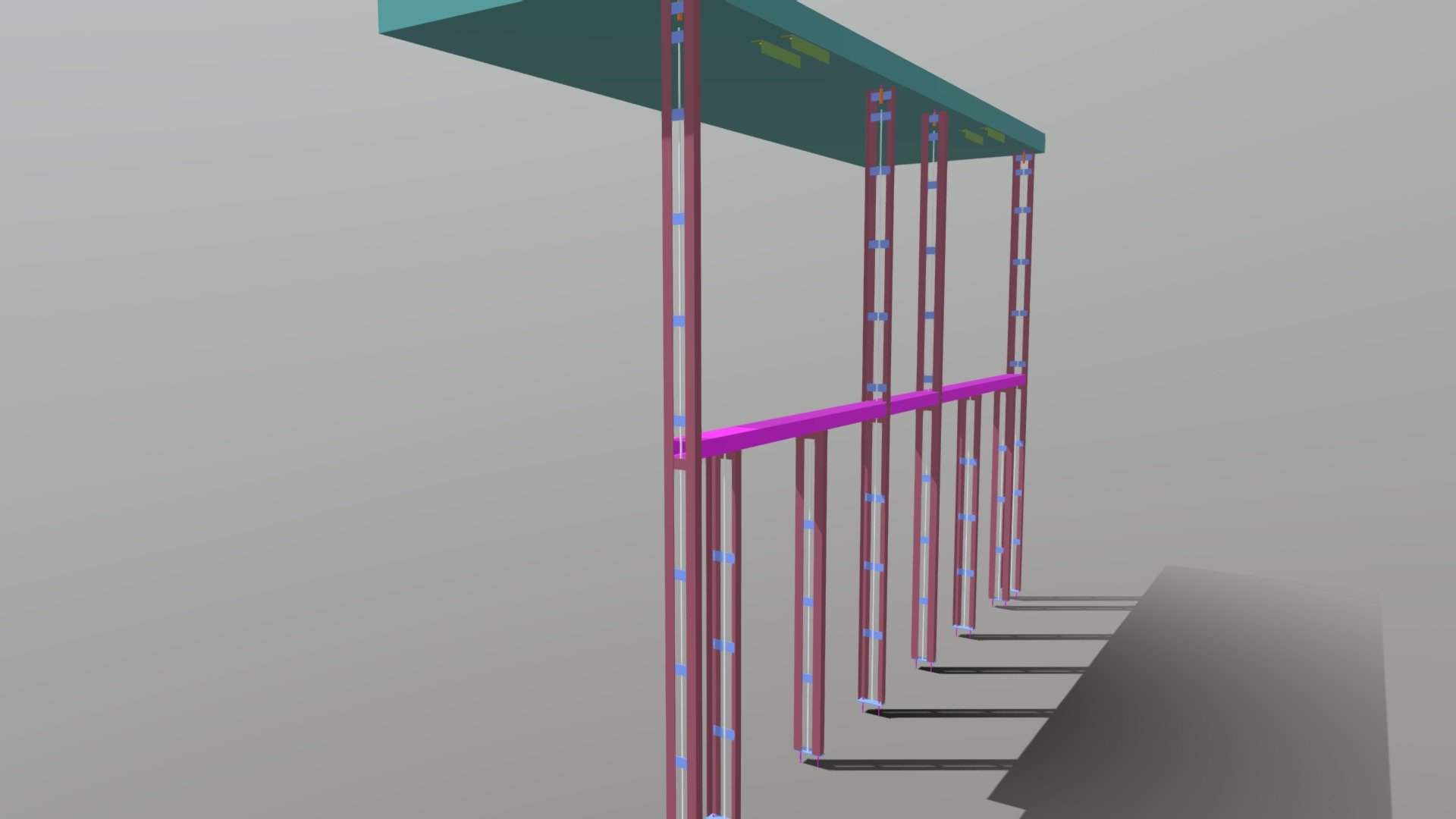 1.3 WALL STEEL - 3D model by sselim [1a63a95] - Sketchfab