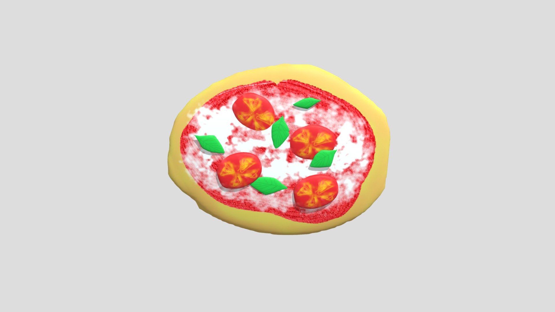 Pizza. - 3D model by juanamb [1a640fc] - Sketchfab