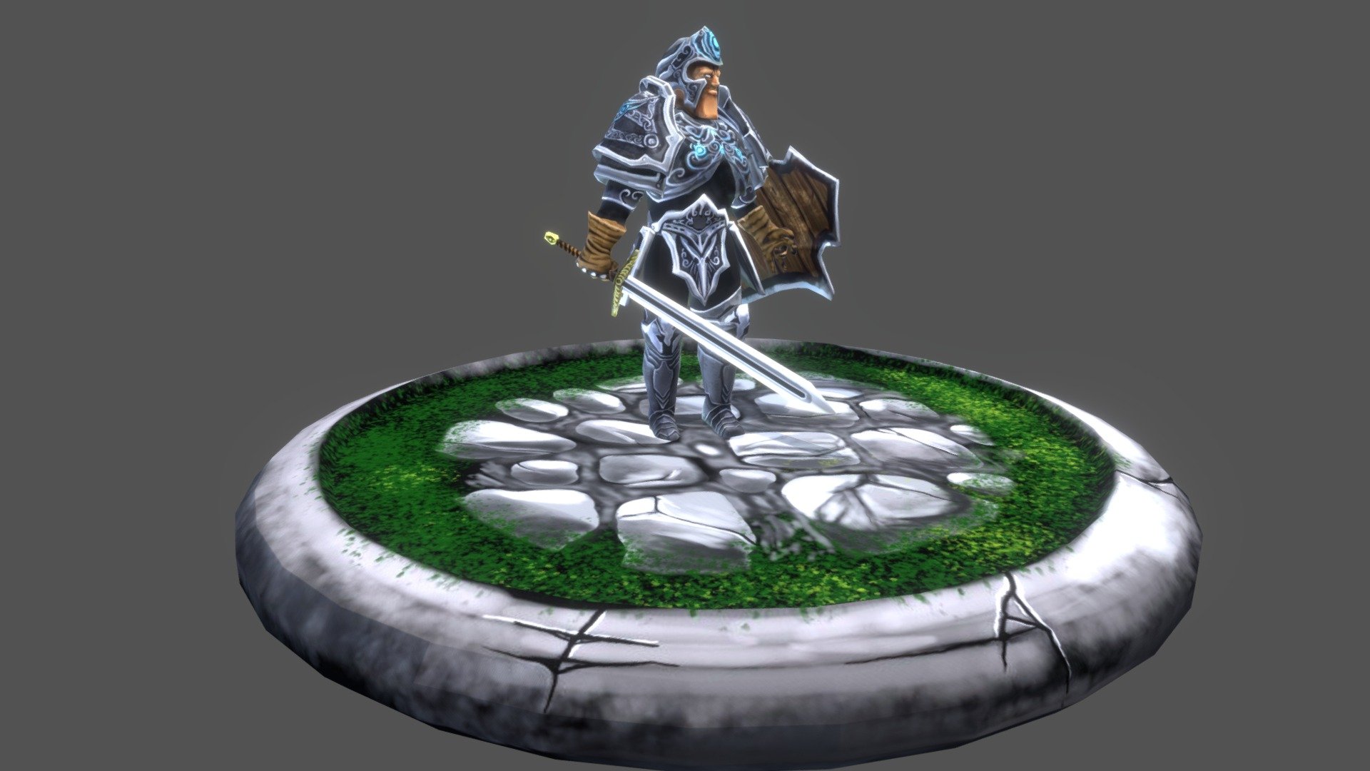 handpainted Paladin - Buy Royalty Free 3D model by xrenou [1a64e27 ...