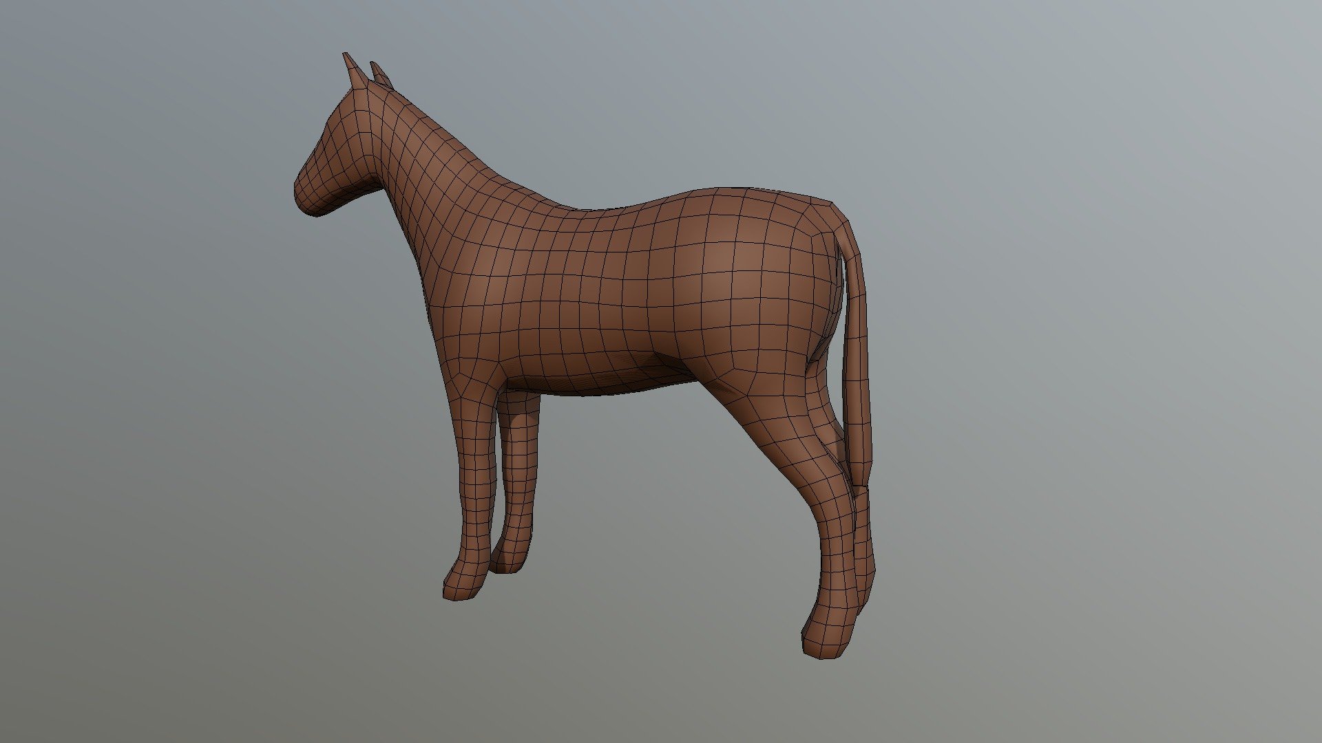 Horse Base Model FREE - Download Free 3D model by SM3D (@suboobank ...