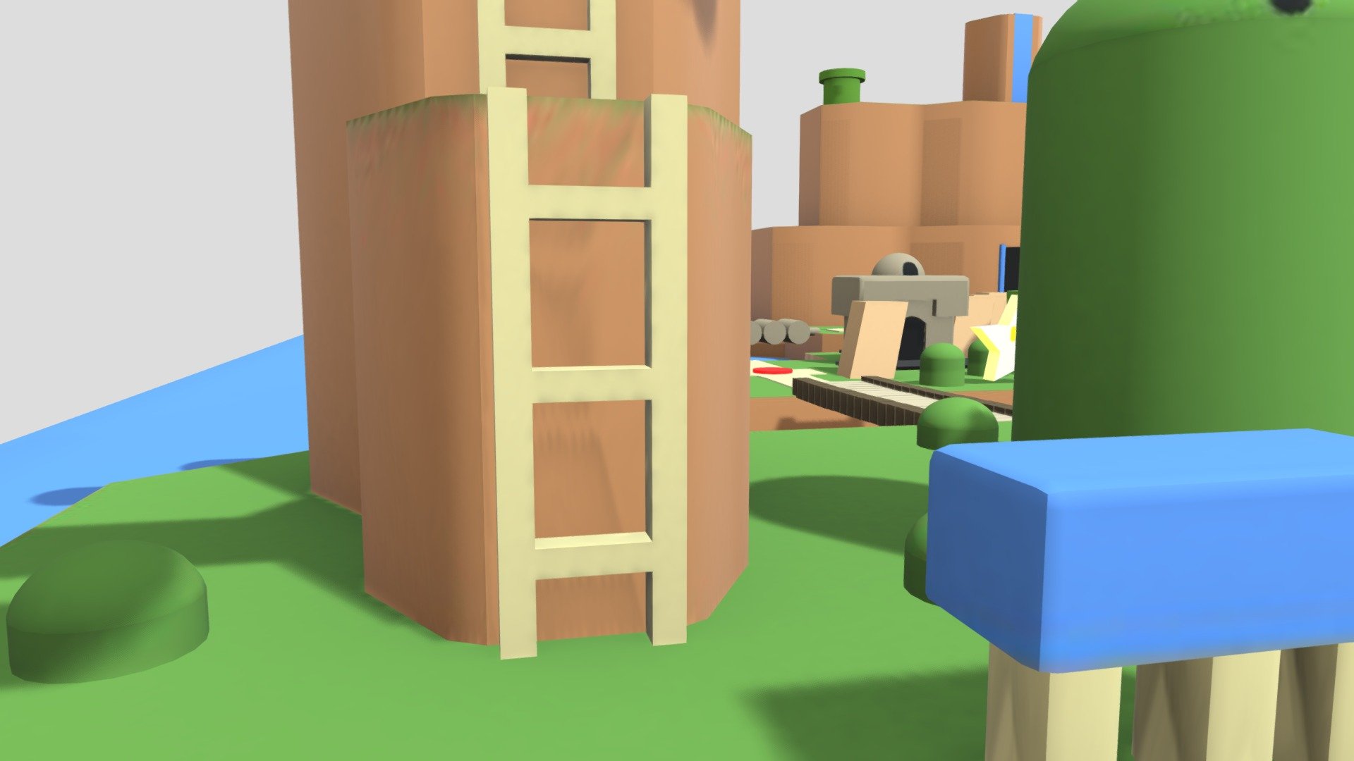 Super mario world map - 3D model by bionicLMAO (@itsBionicyt) [1a66815 ...