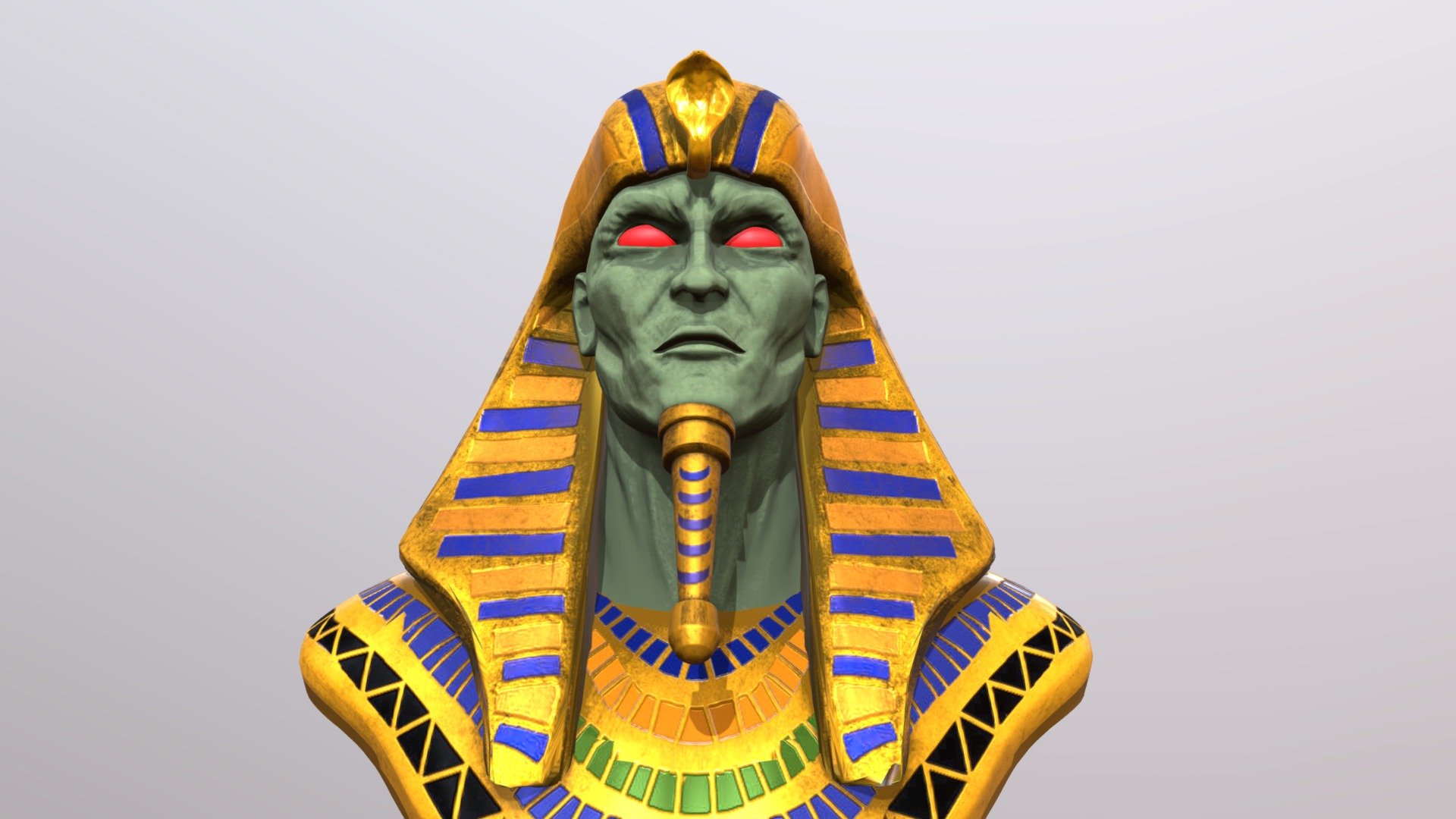 Osiris_Egyptian God - 3D model by gamecrio.com [1a66ad9] - Sketchfab