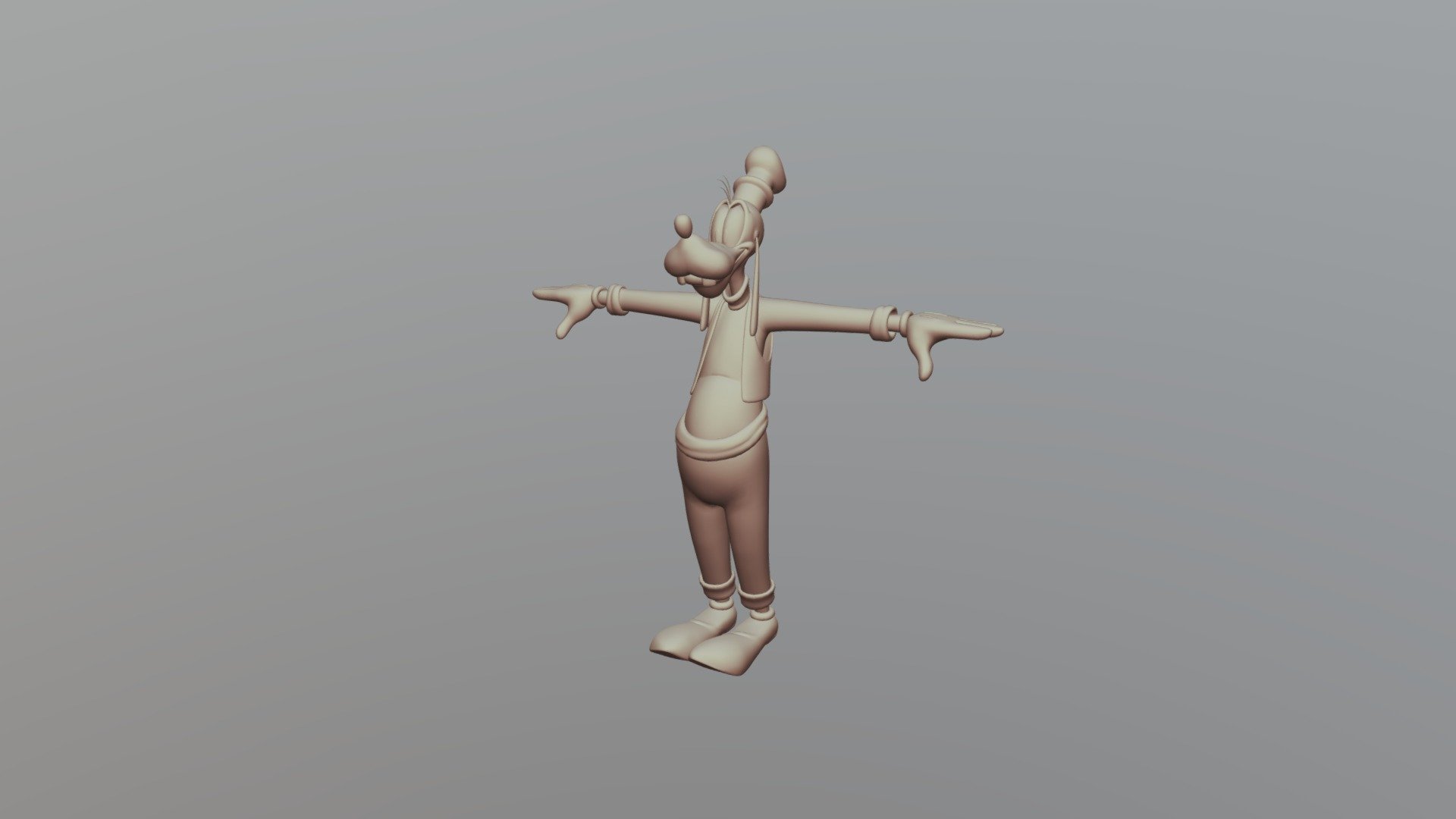 Goofy-3d-model - 3D model by llllline [1a67197] - Sketchfab