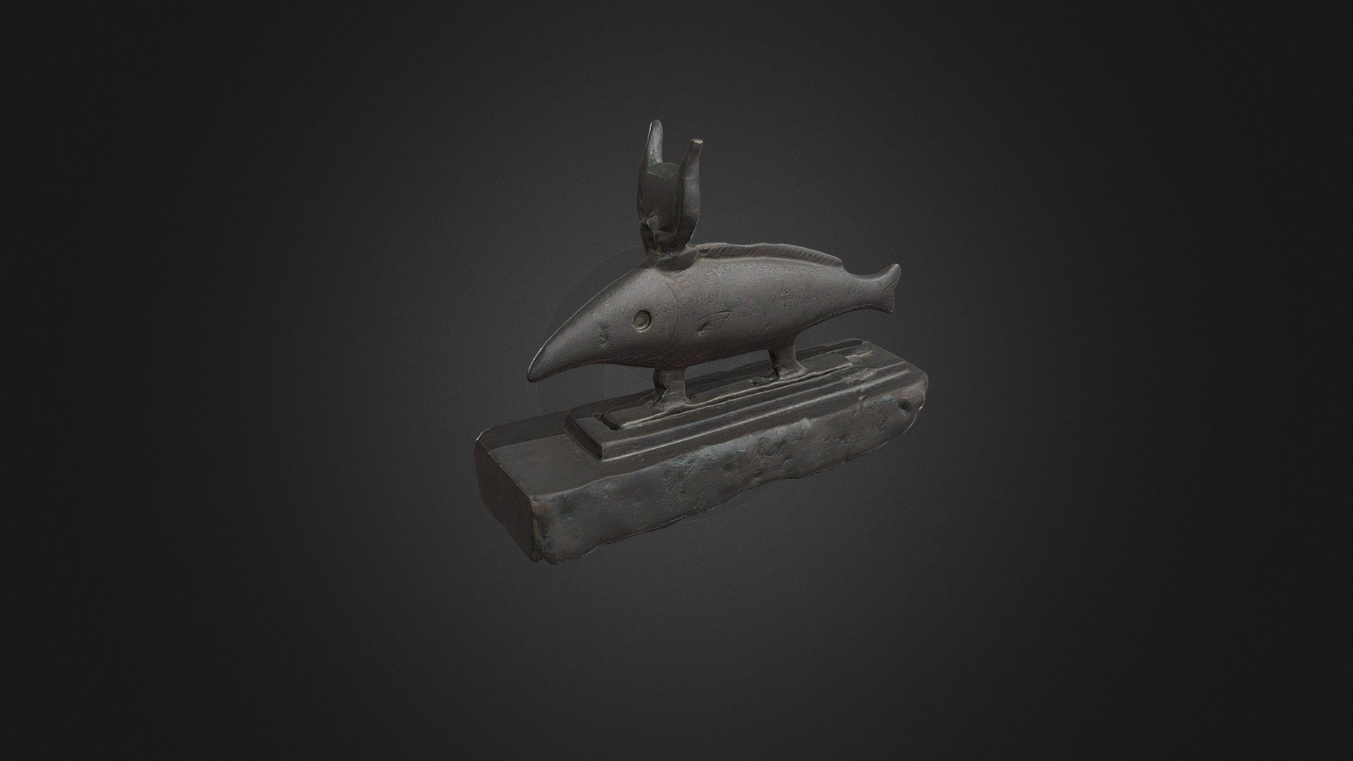 Bronze Oxyrhynchus Statuette - 3D model by raffmacsusb [1a6743e ...