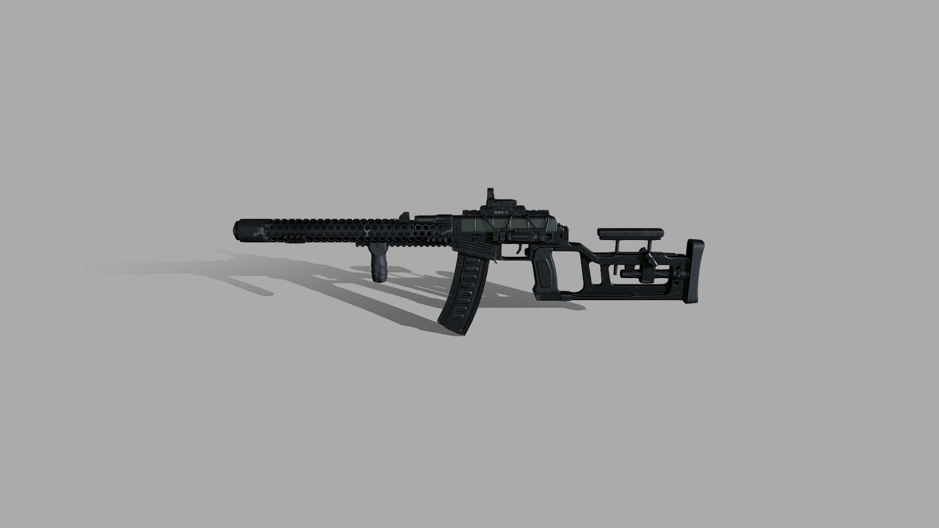 AS Val Custom edition - 3D model by ilyja_OLDBOY [1a687e9] - Sketchfab