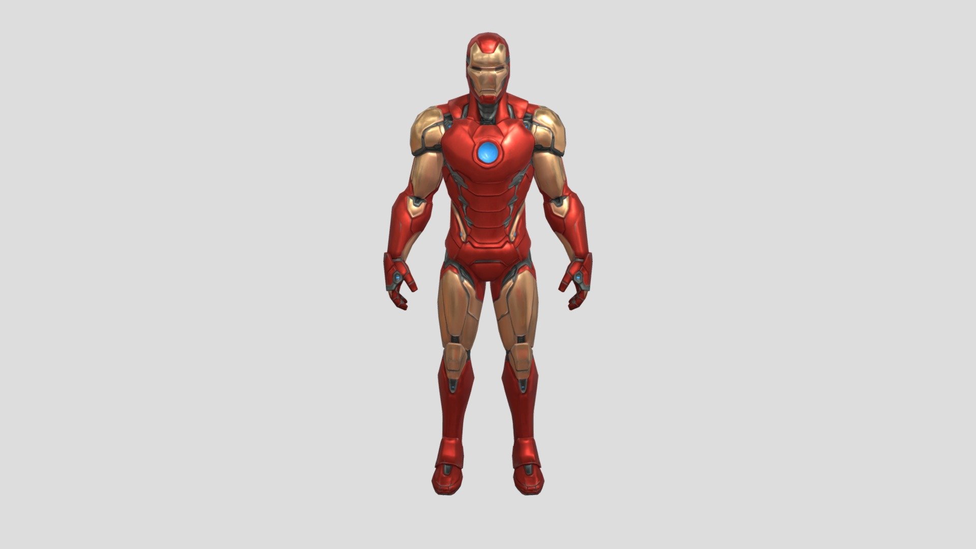 Iron Man Suit | Old Fortnite Asset - Download Free 3D model by El ...