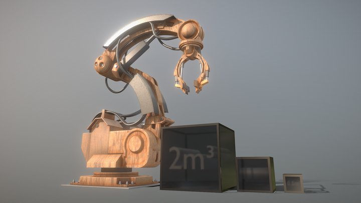 Robot-arm 3D models - Sketchfab