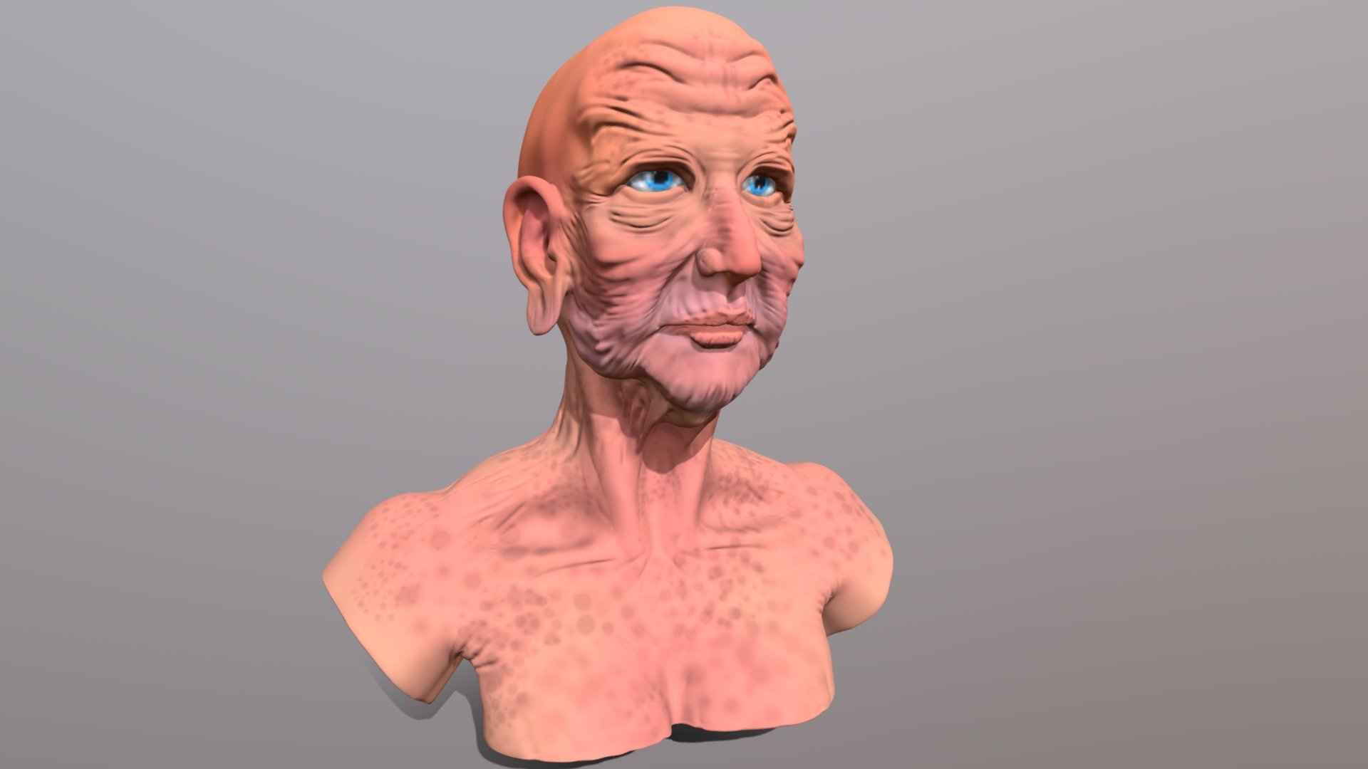 Old Lady - 3D model by Jérémie Chevrier (@Rothlys) [1a6a8cb] - Sketchfab