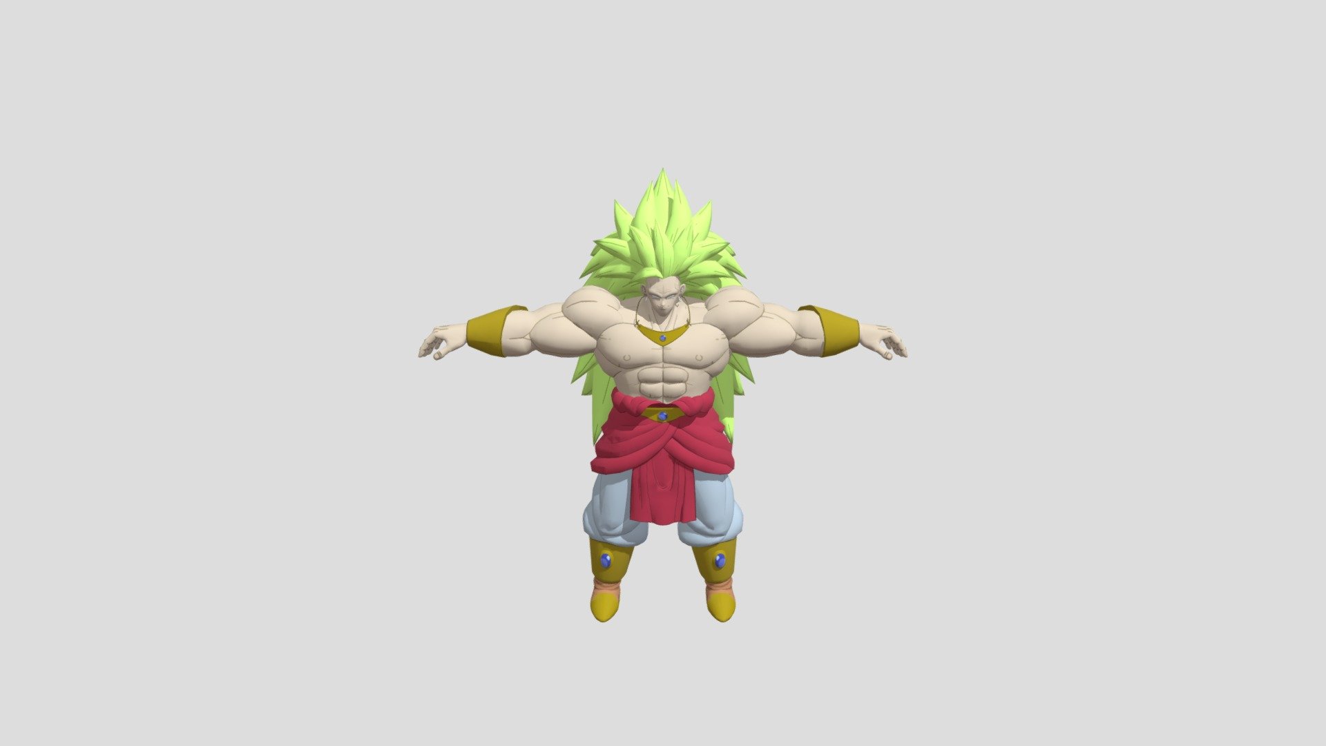 Lssj3 broly from dbrb - Download Free 3D model by 20062020year [1a6bb8c ...