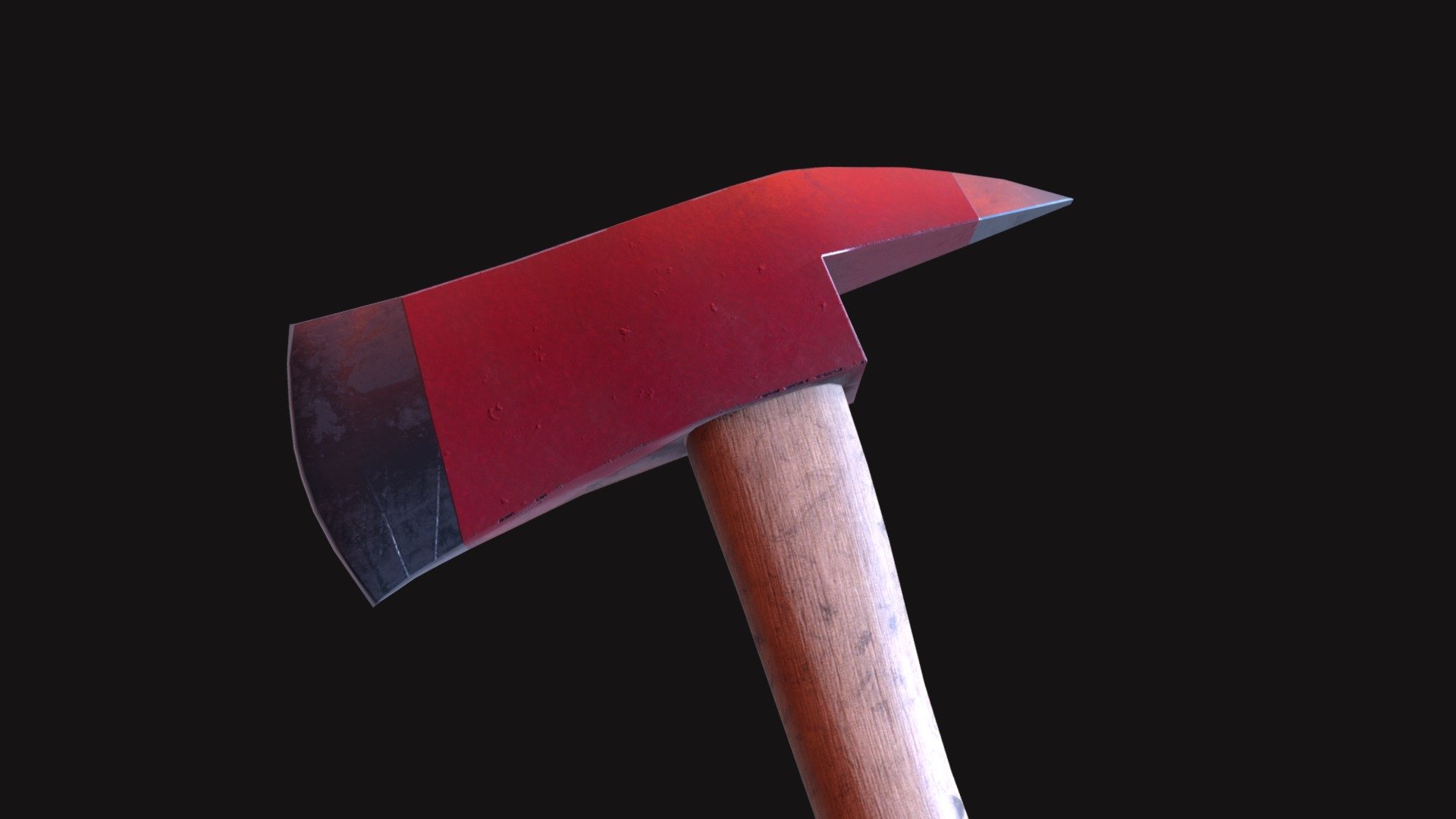 Fire Axe Wood - 3D model by Base Reality (@-AlphaWolF-) [1a6be38 ...