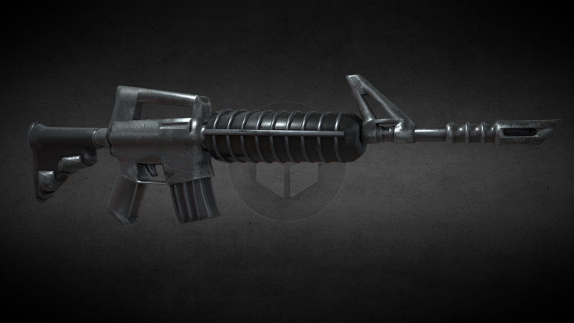 Fortnite Assault Rifle - Download Free 3D model by DevSmart (@KBurgoyne ...
