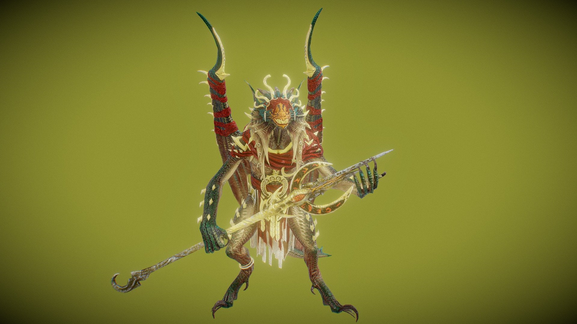 Dracotaur - Buy Royalty Free 3D model by Luna Studio (@StudioLuna ...