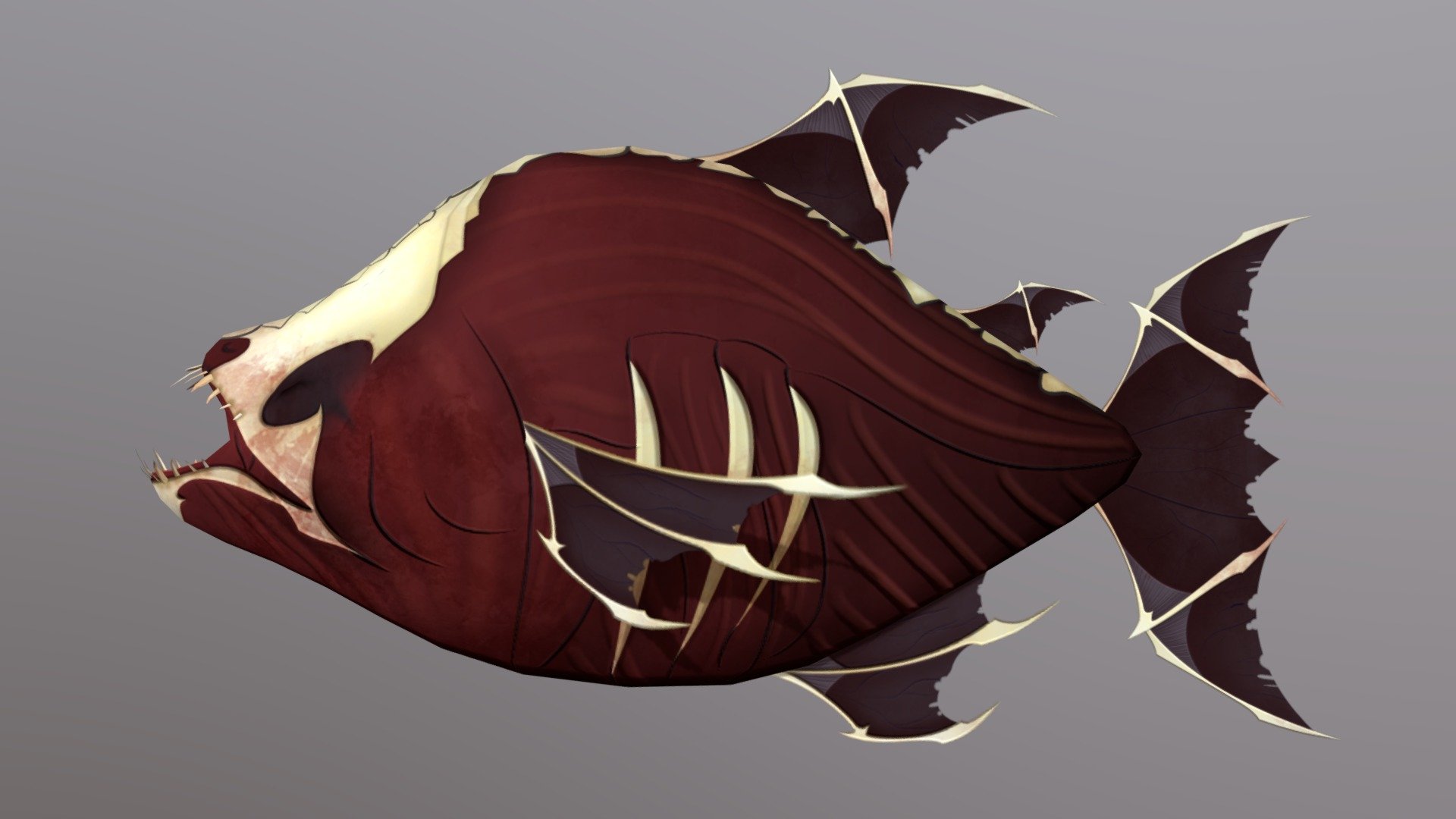 Undead Fish - Download Free 3D model by tranb95 [1a6d7bf] - Sketchfab
