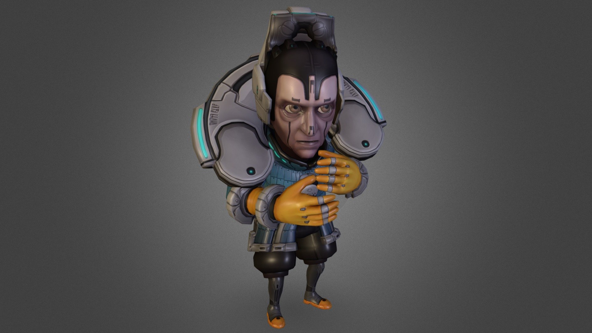 Chibi Alad V - 3D model by syncrasis [1a6d941] - Sketchfab