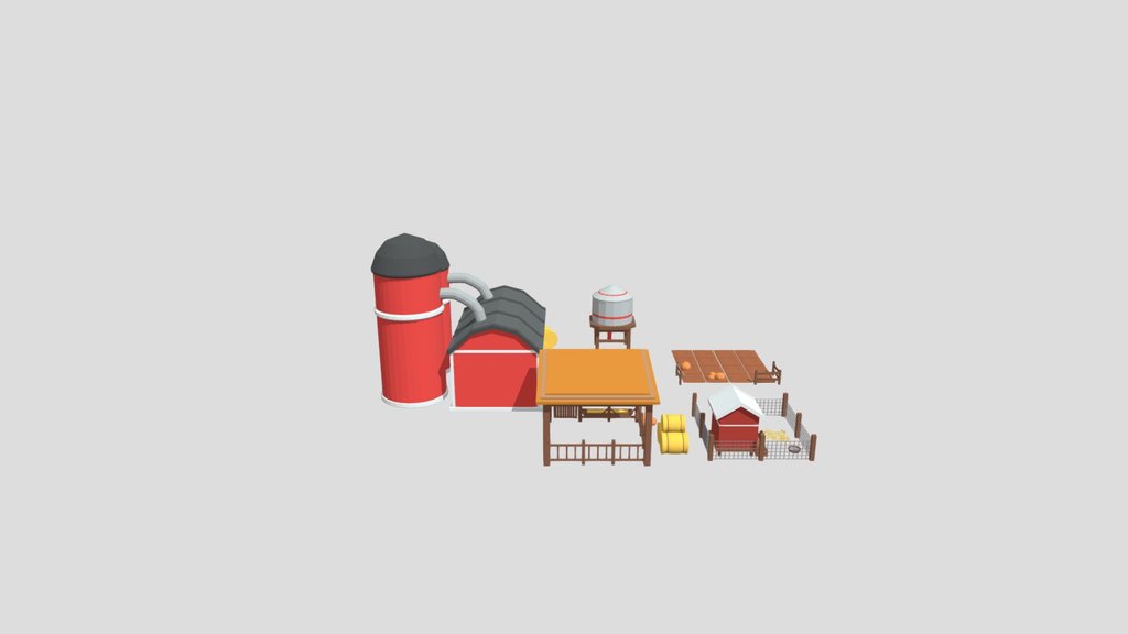 Farm - A 3D model collection by cciyoung - Sketchfab